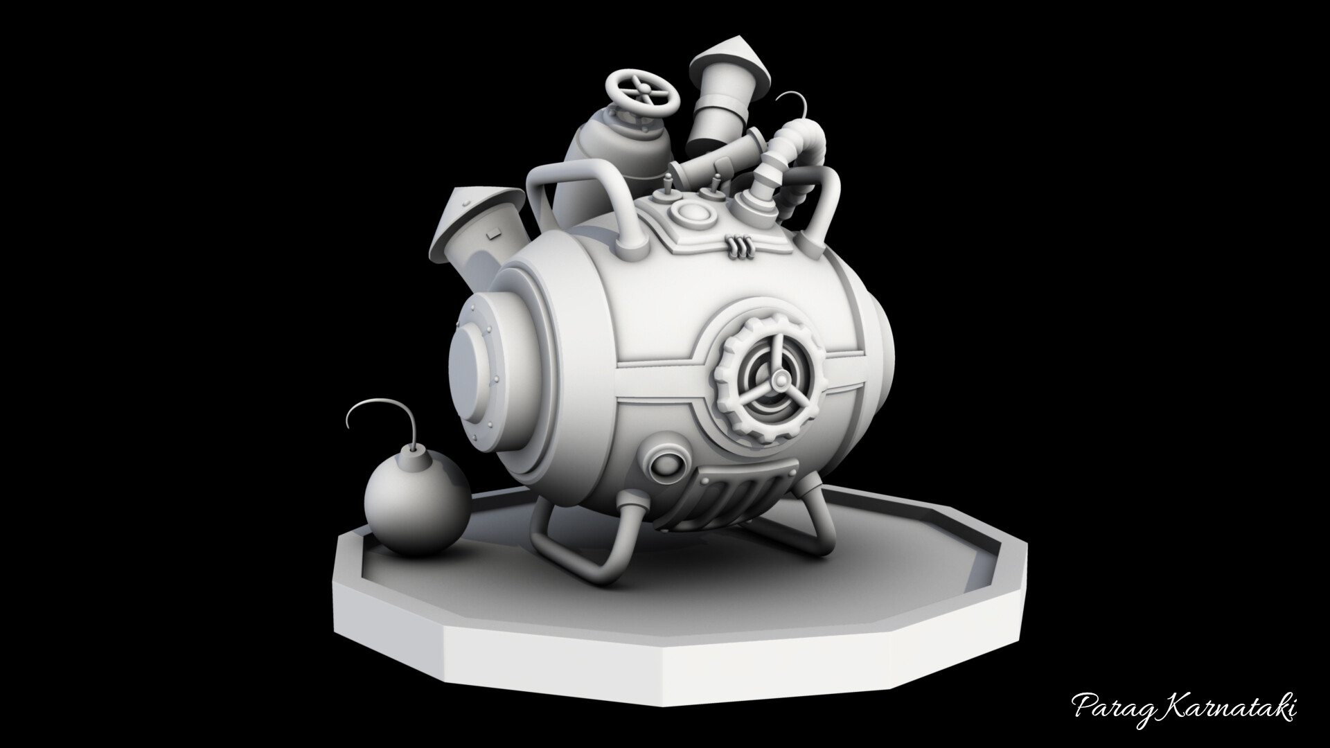 ArtStation - 3D GAZLOWE'S CHEST MODEL