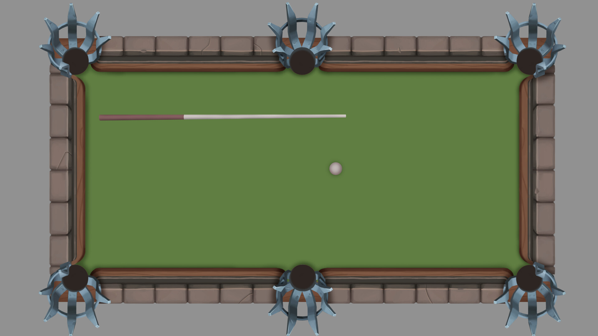 ArtStation - Billiard on Spine 2D