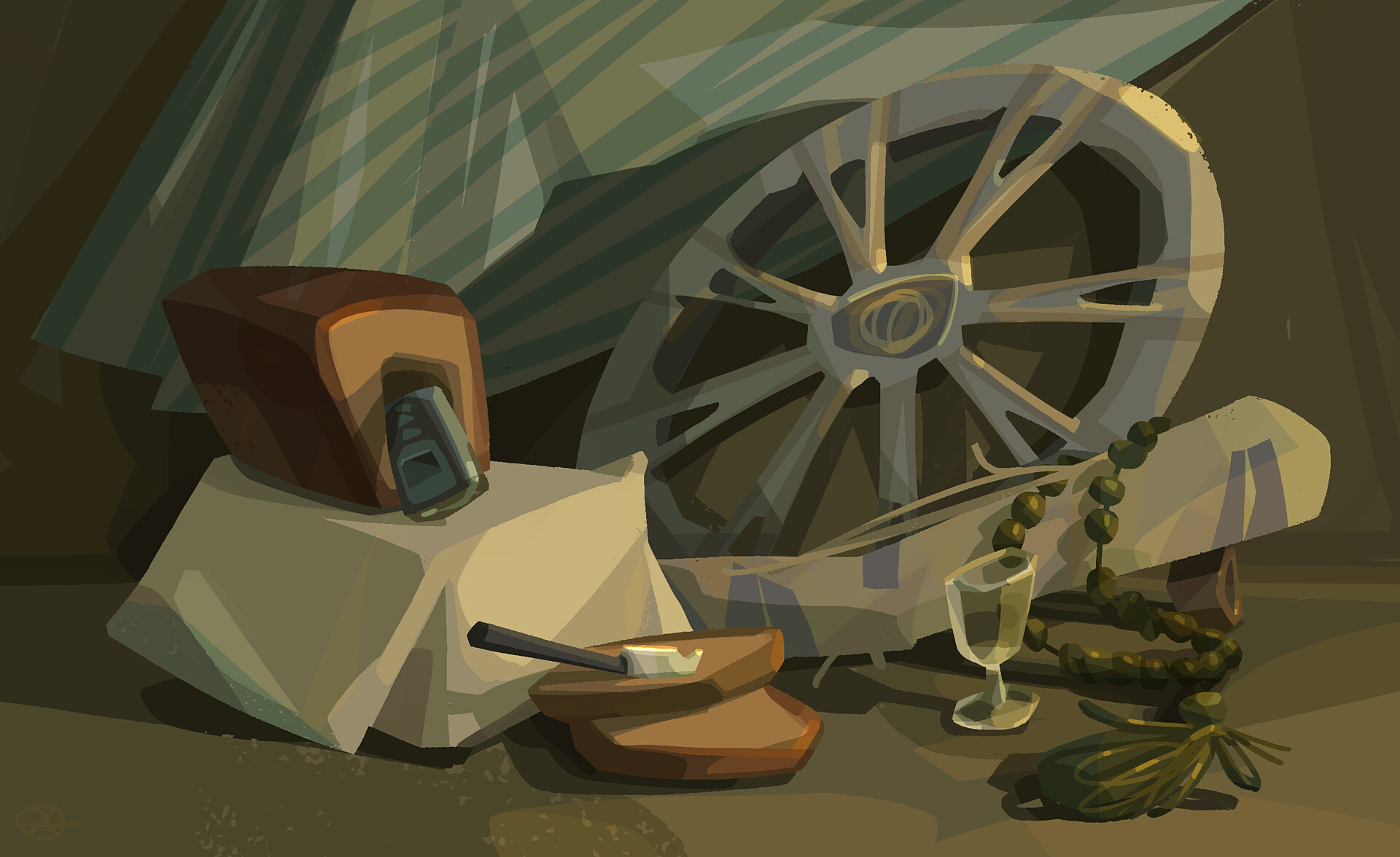 Anna Kholomkina - Stylized still-lifes