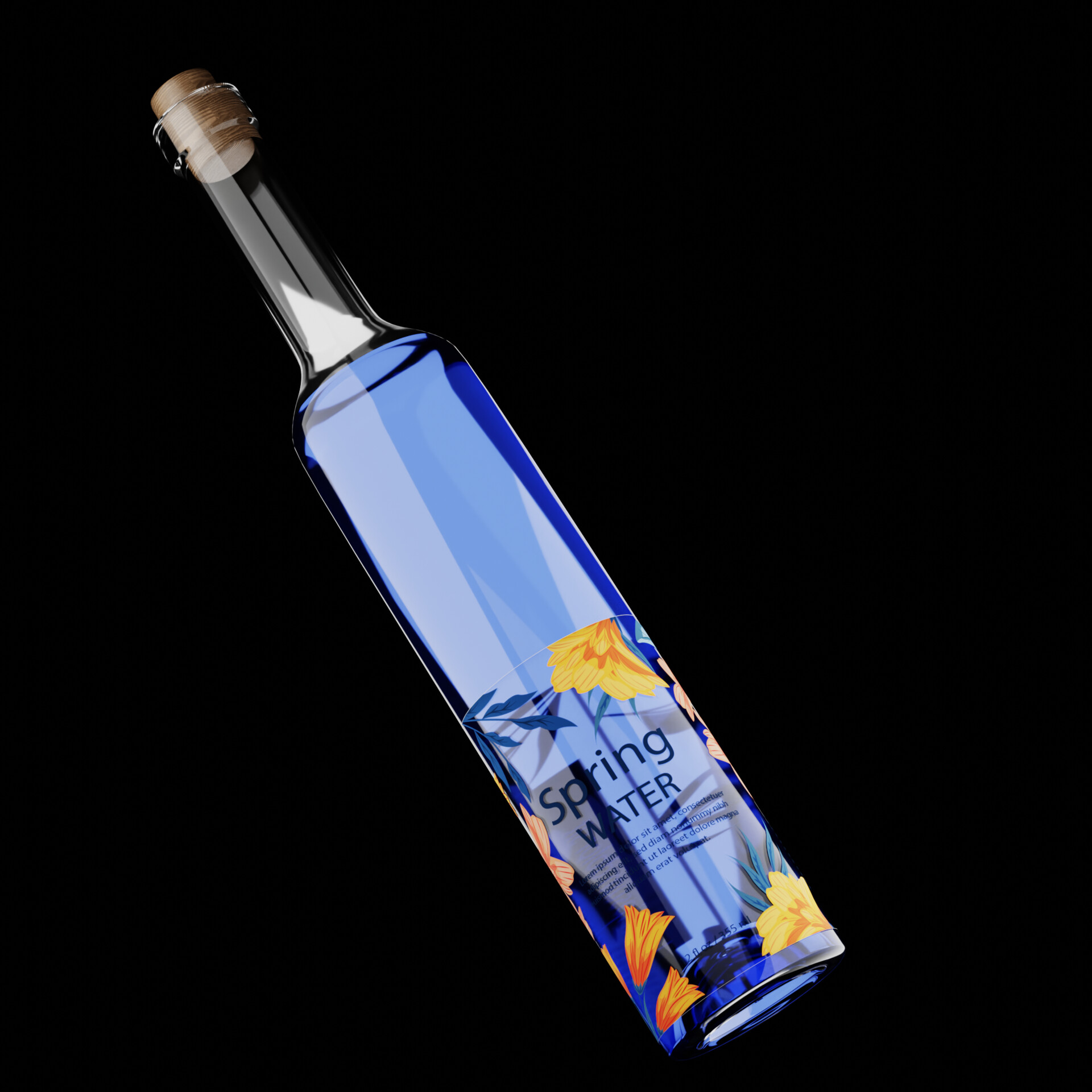 ArtStation - Product Visualization - Spring Water