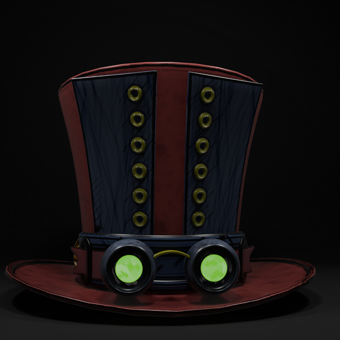 ArtStation - staempunk hat