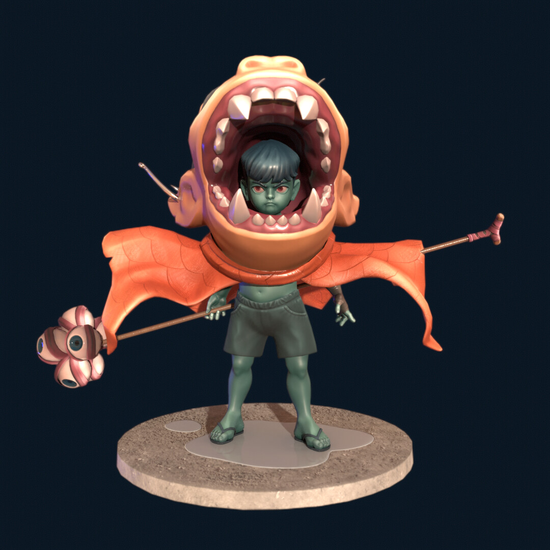 ArtStation - Boy hunter