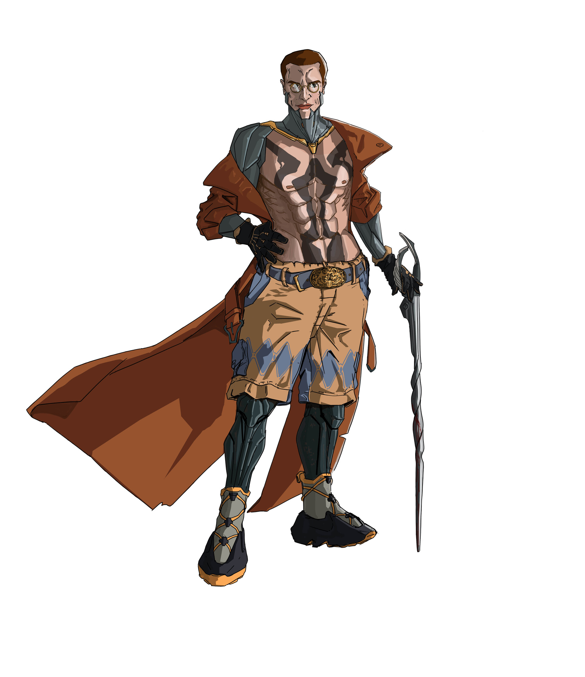 ArtStation - 19th Street Sci-Fi Gangster