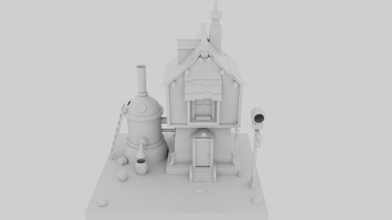 ArtStation - Cozy Brew House