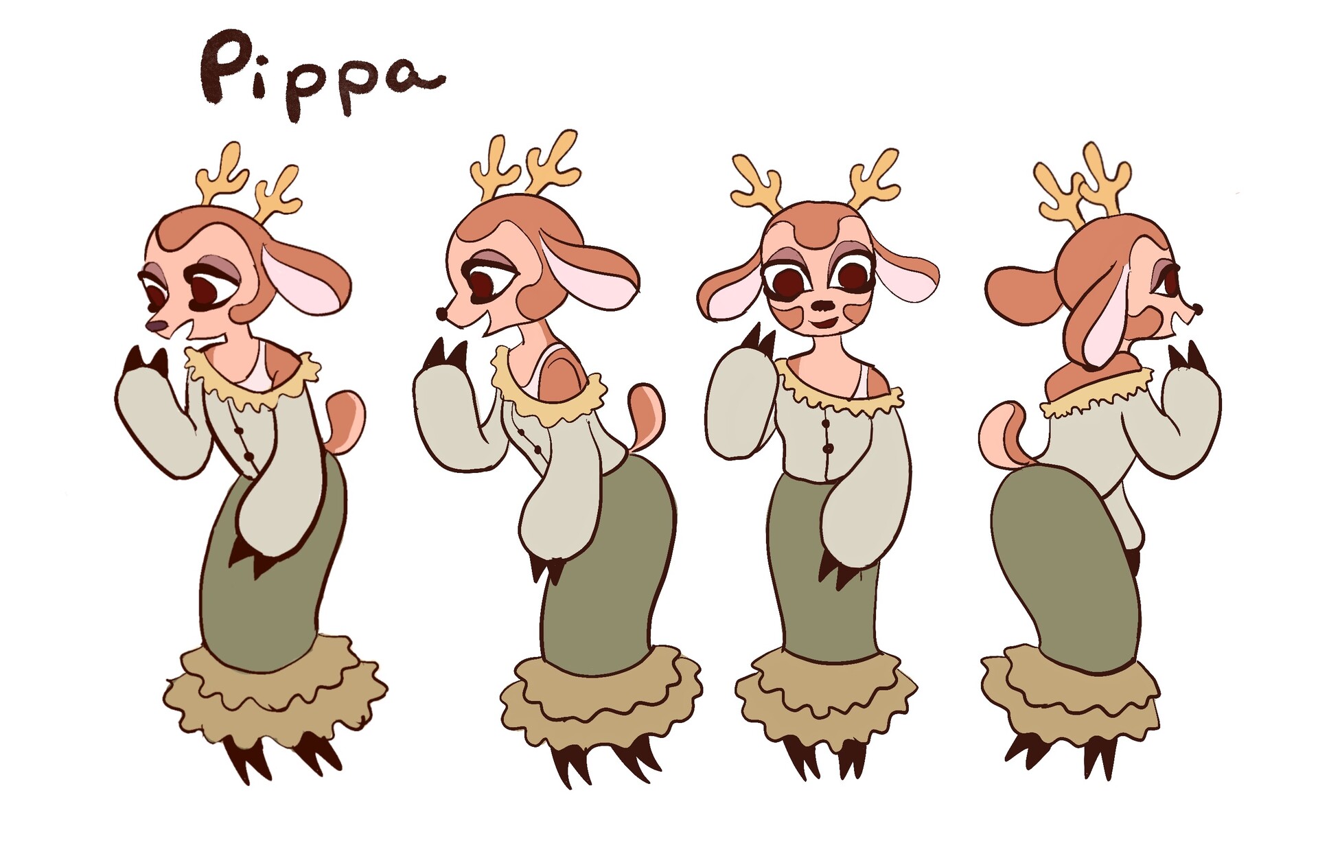 ArtStation - Pippa (turn around)