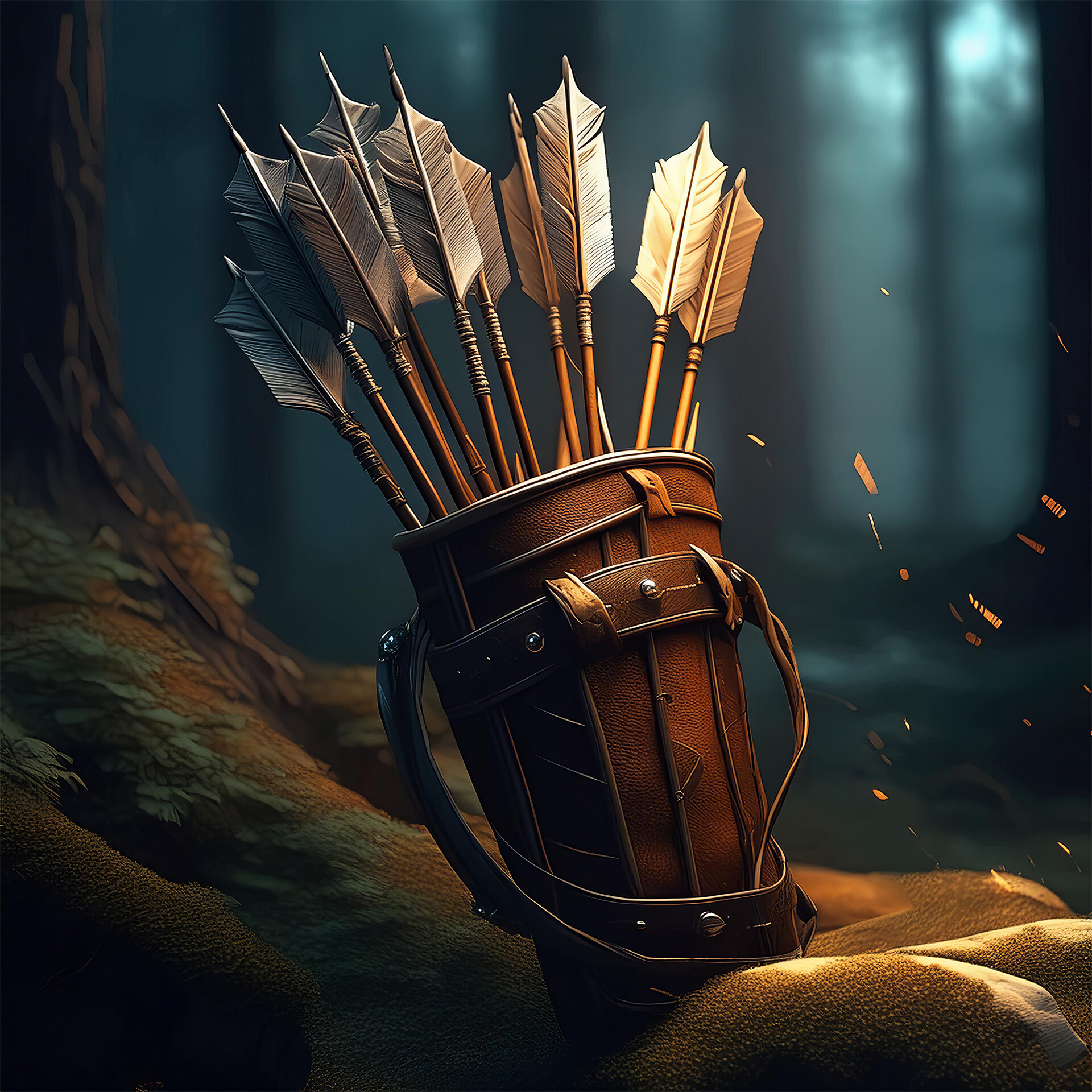 ArtStation - Gothic Middle Ages (Medieval) Arrows Assets Library