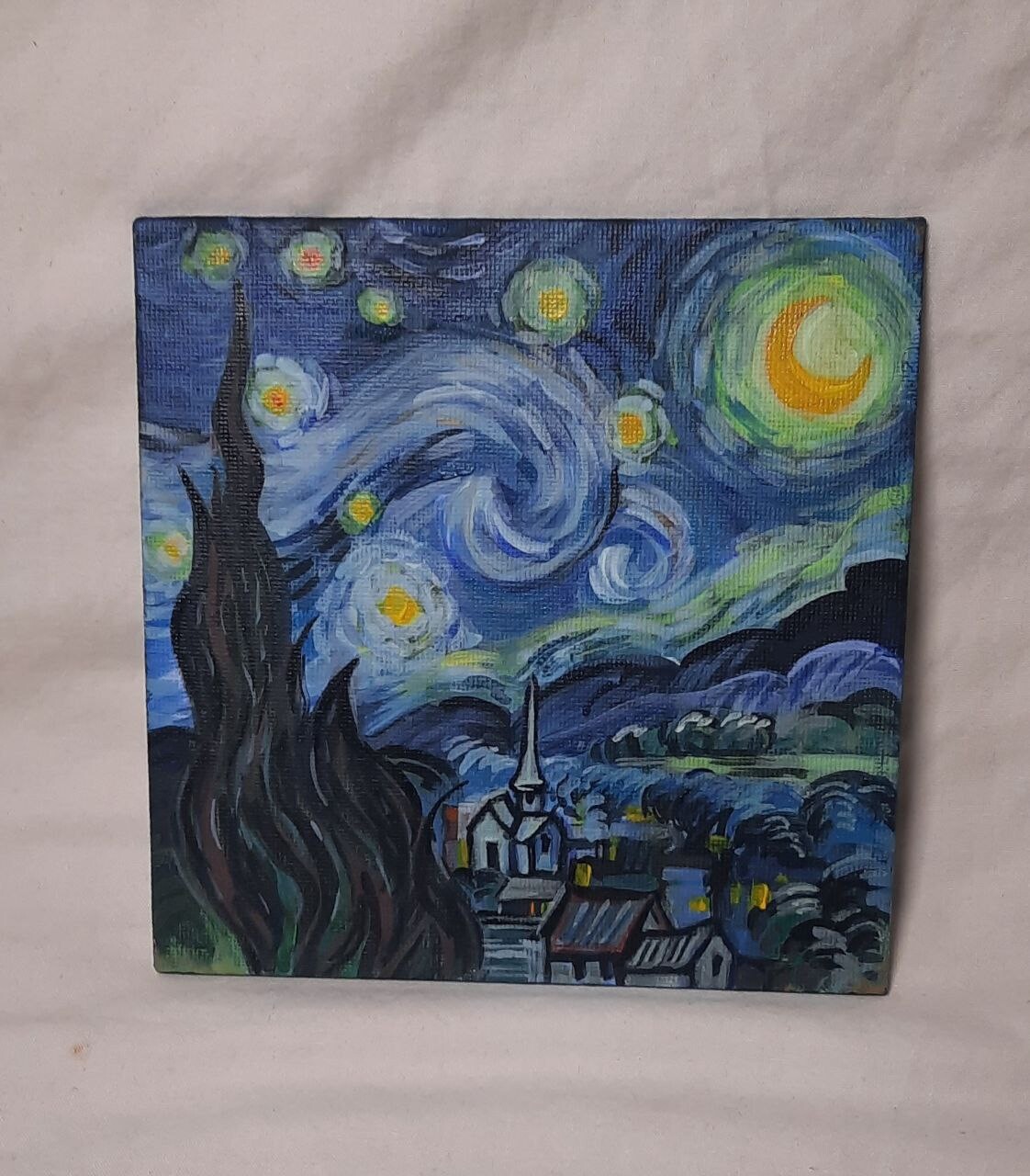 ArtStation - Van Gogh miniature replica 10x10