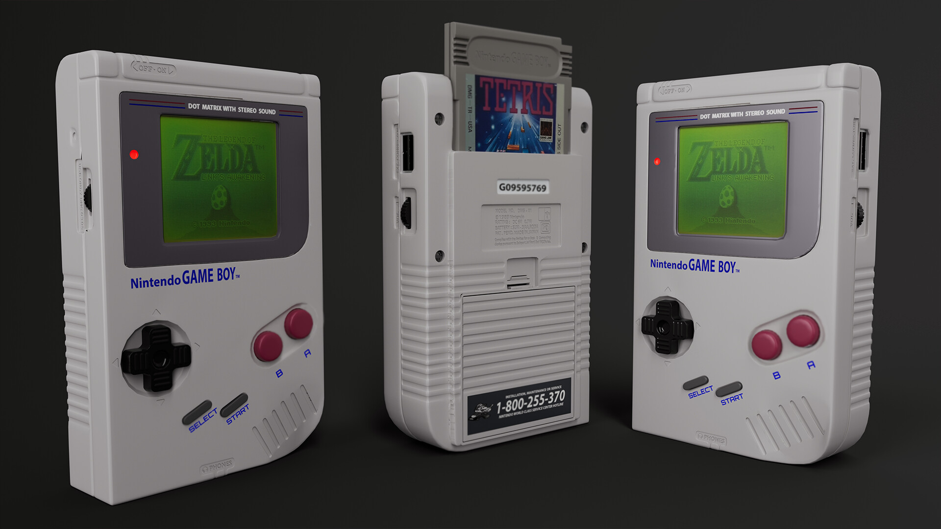 ArtStation - Nintendo Game Boy 1989