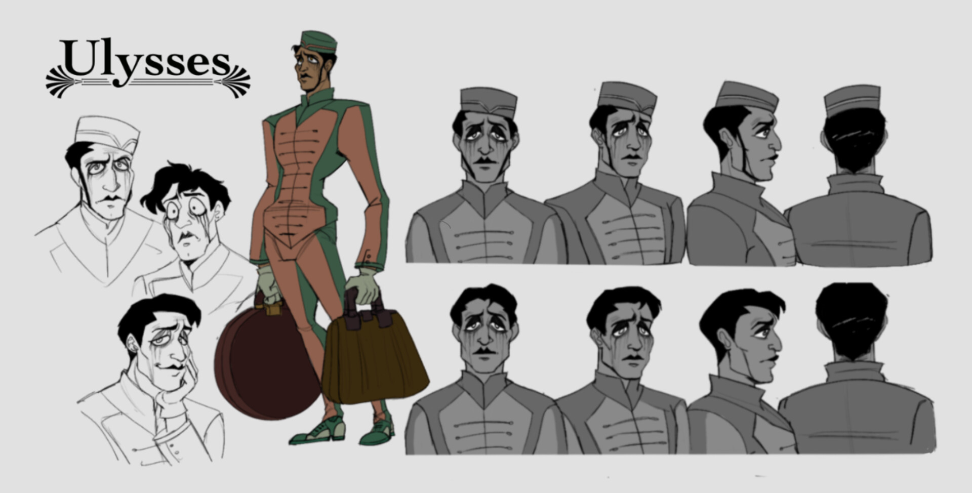 ArtStation - Uylsses the Bellhop