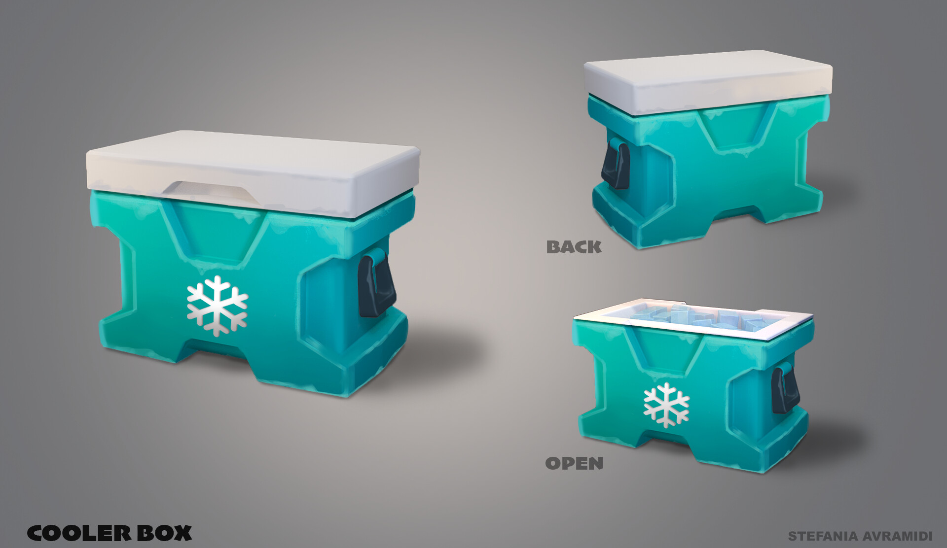 ArtStation - Cooler Box