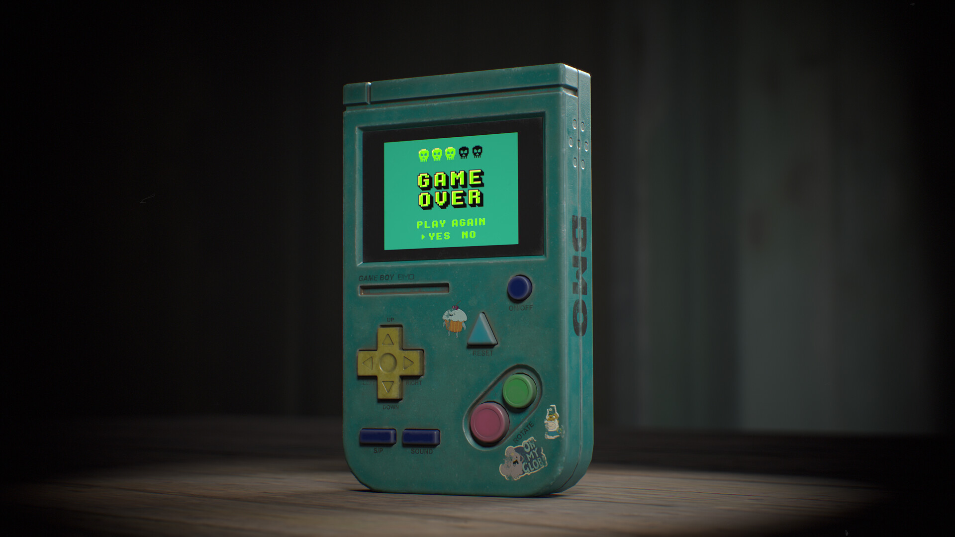 ArtStation - BMO Gameboy