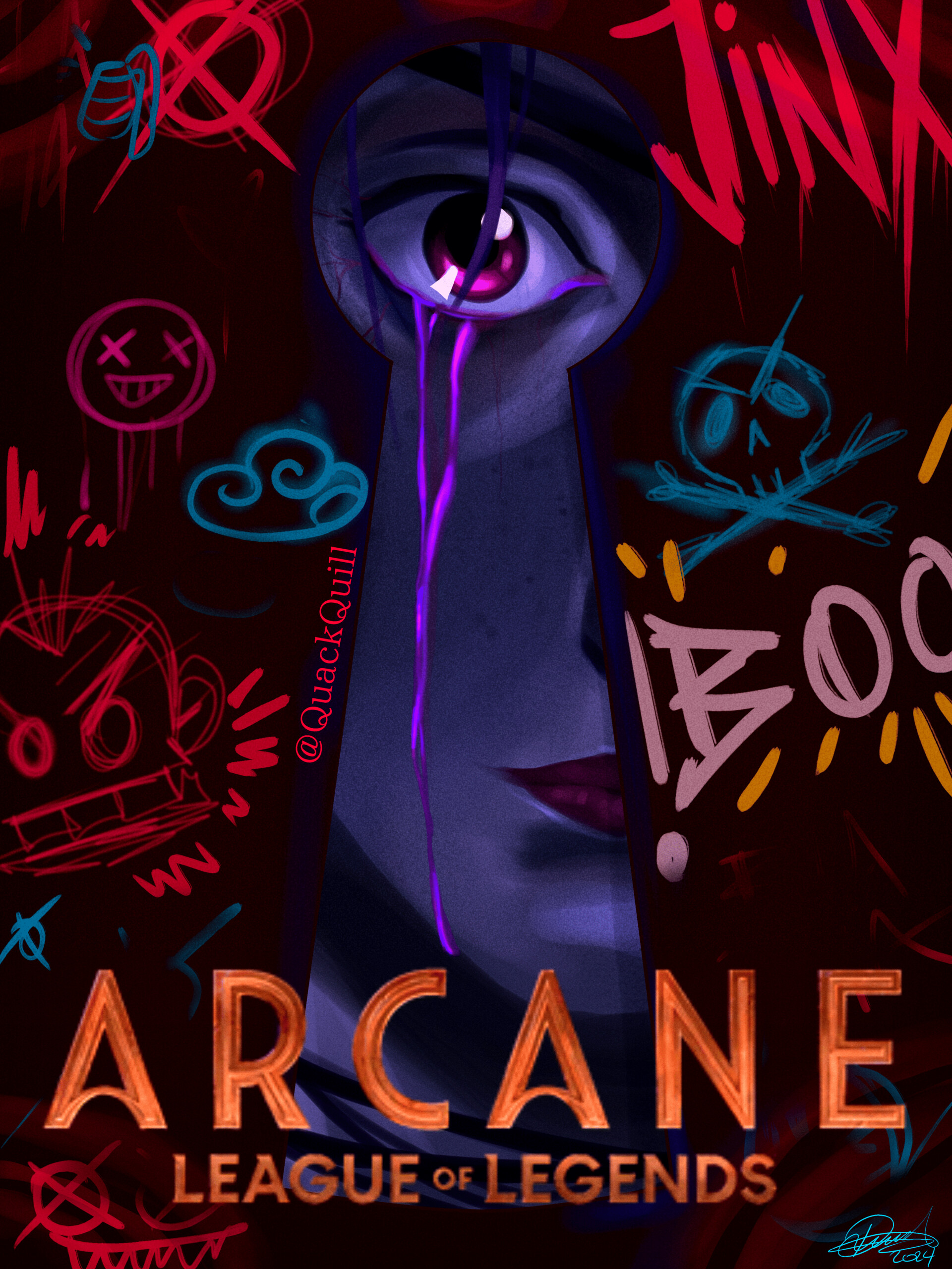 ArtStation - Jinx eye