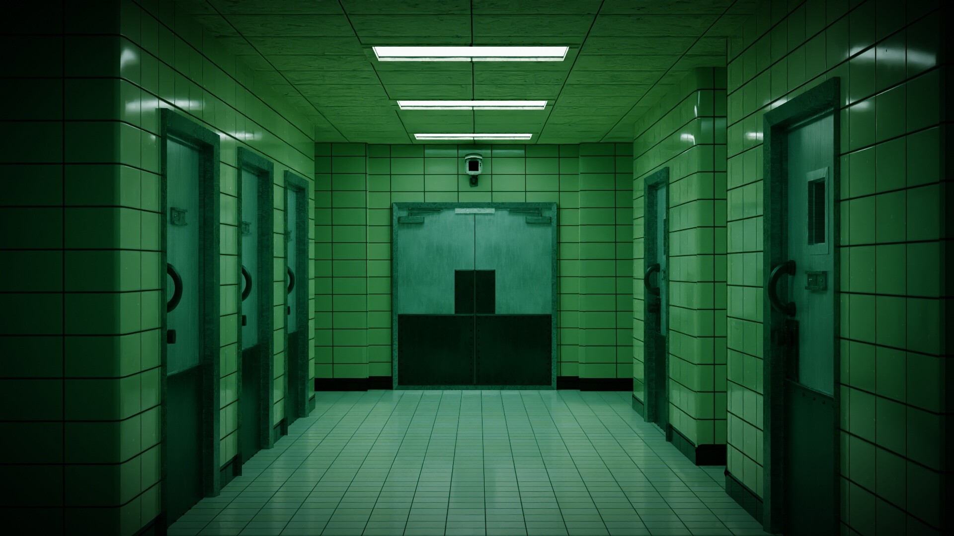 ArtStation - Haunted Lab Hallway