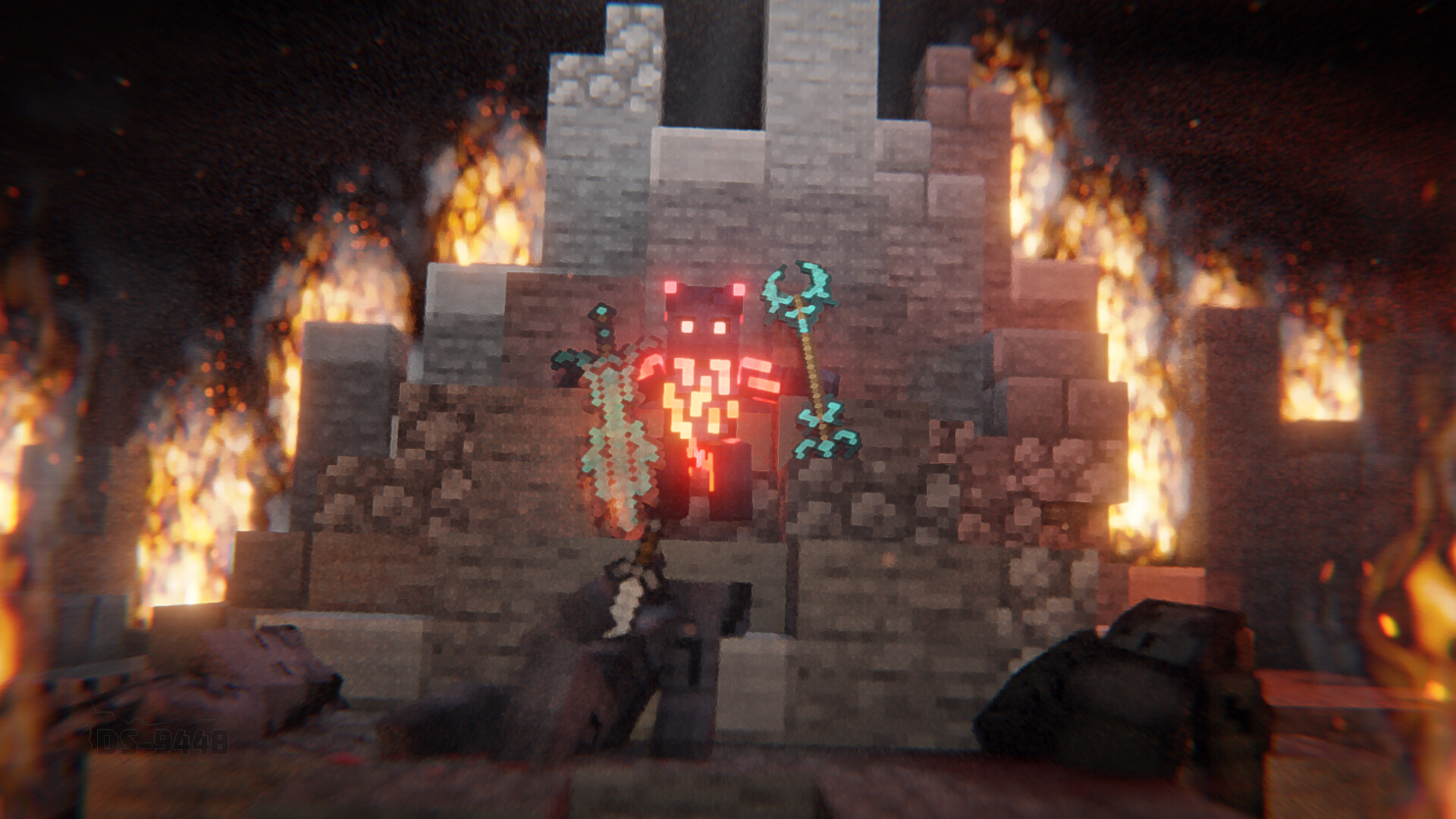 ArtStation - Deathsinger's throne of destruction