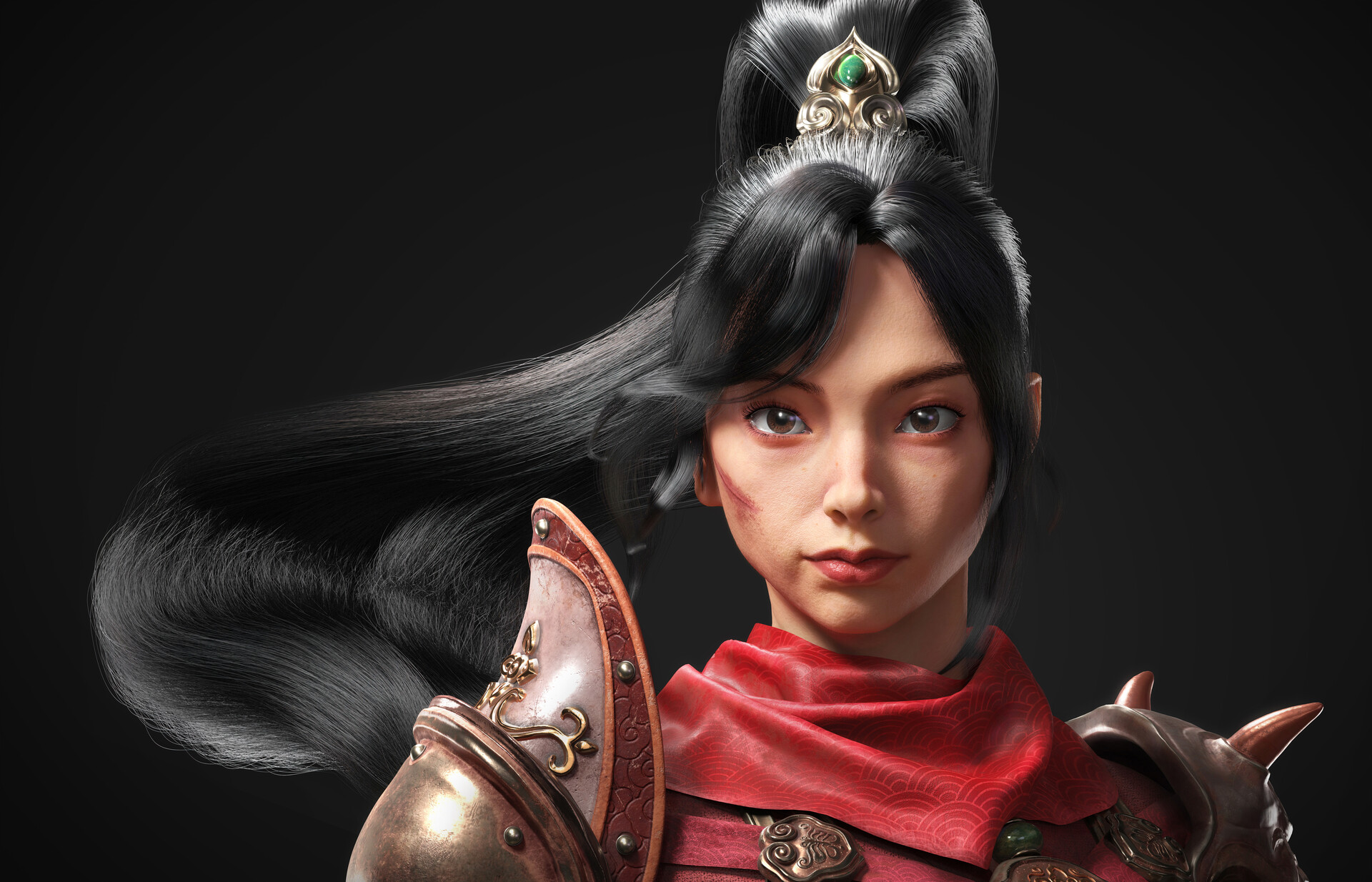 ArtStation - female warrior