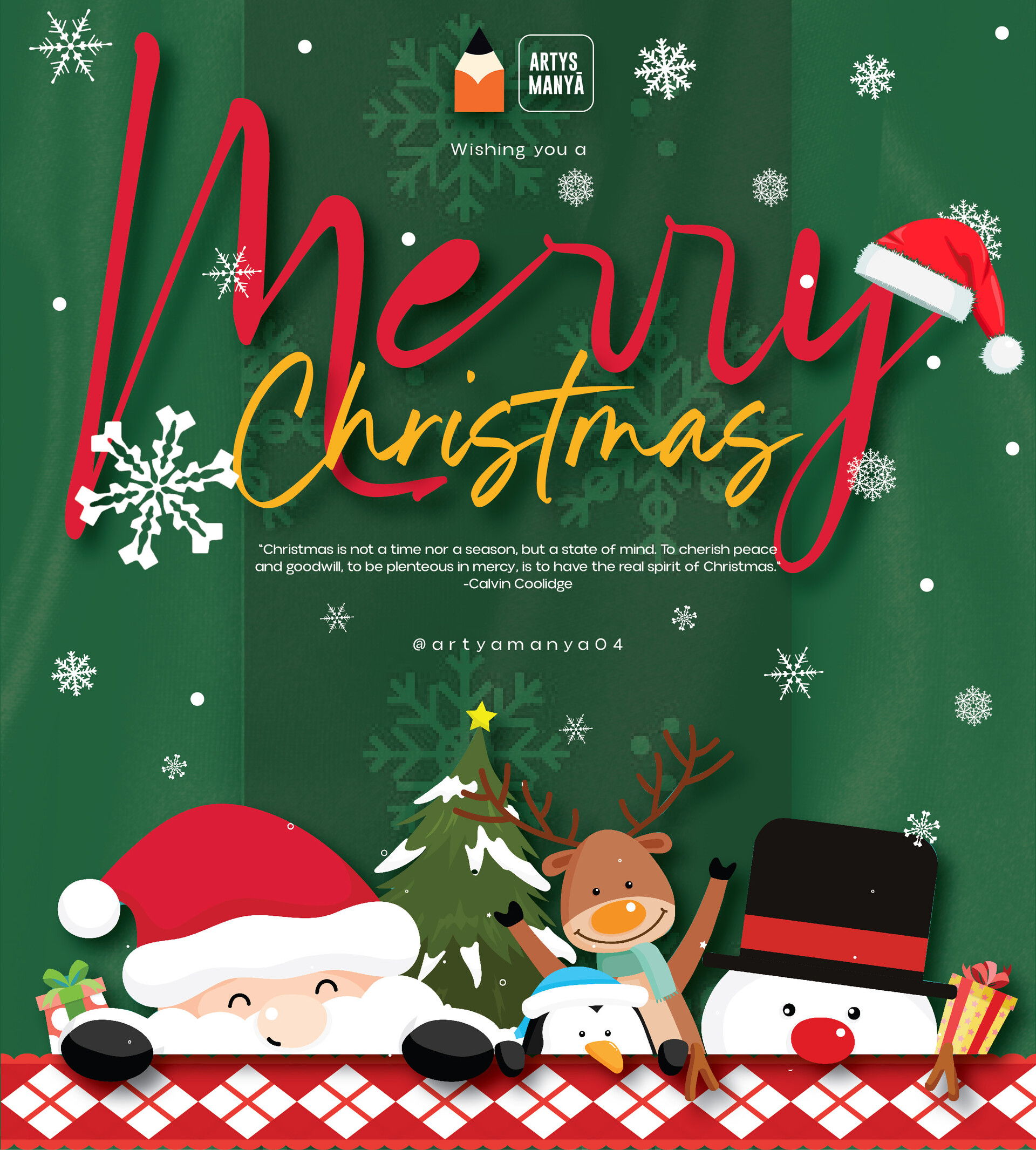 ArtStation - CHRISTMAS POSTER