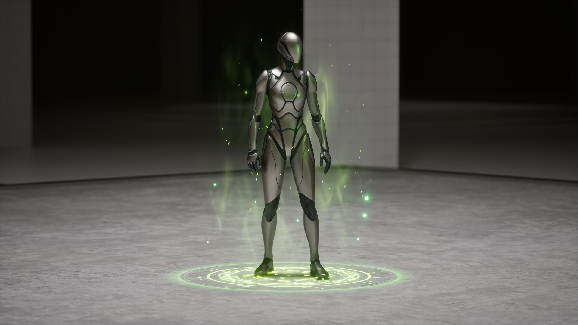 Max Kutuzov VFX Artist - Healing Circle - Magic Aura