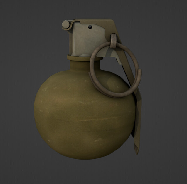 ArtStation - M67 Frag grenade