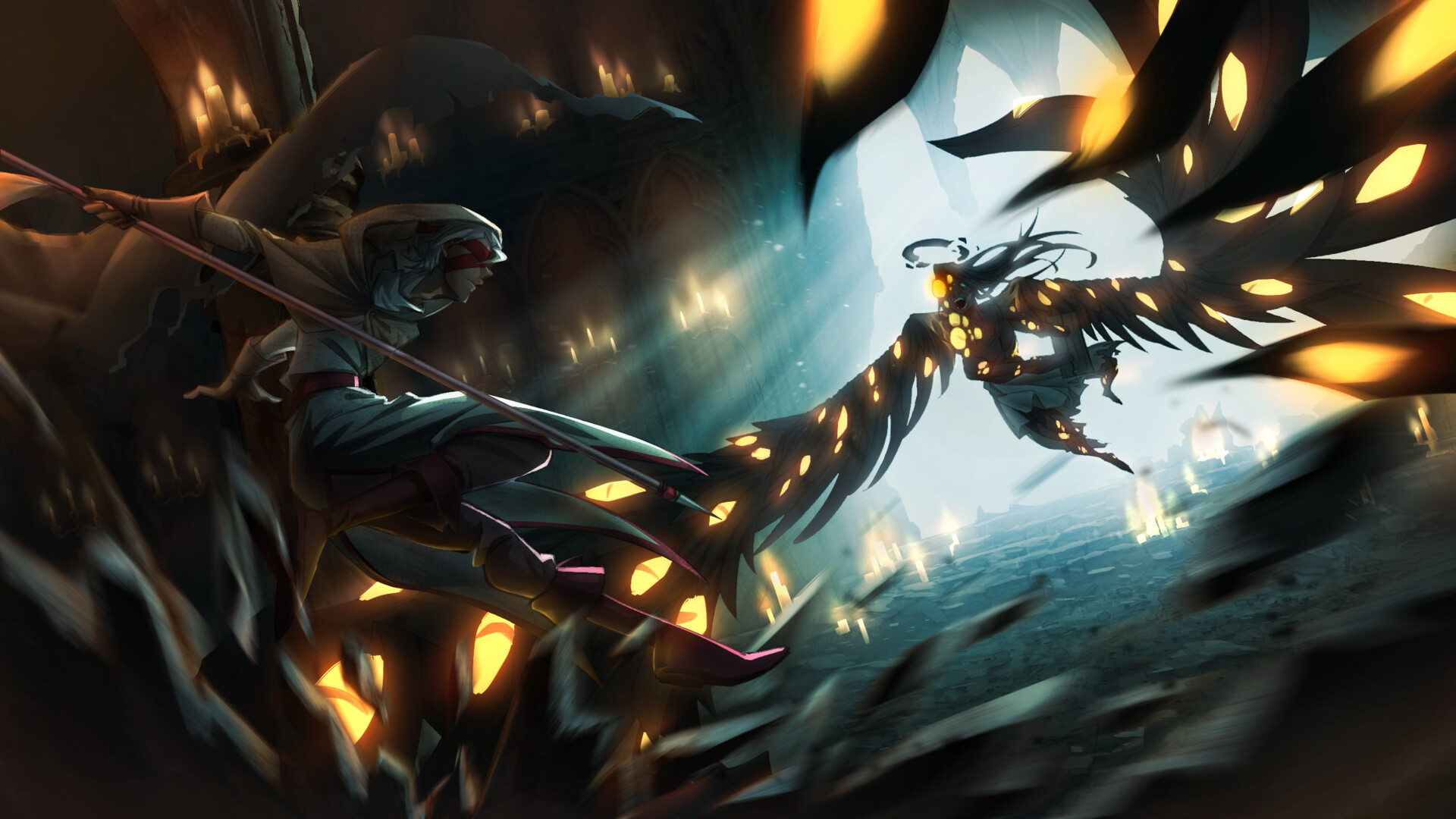 ArtStation - Fallen Angel