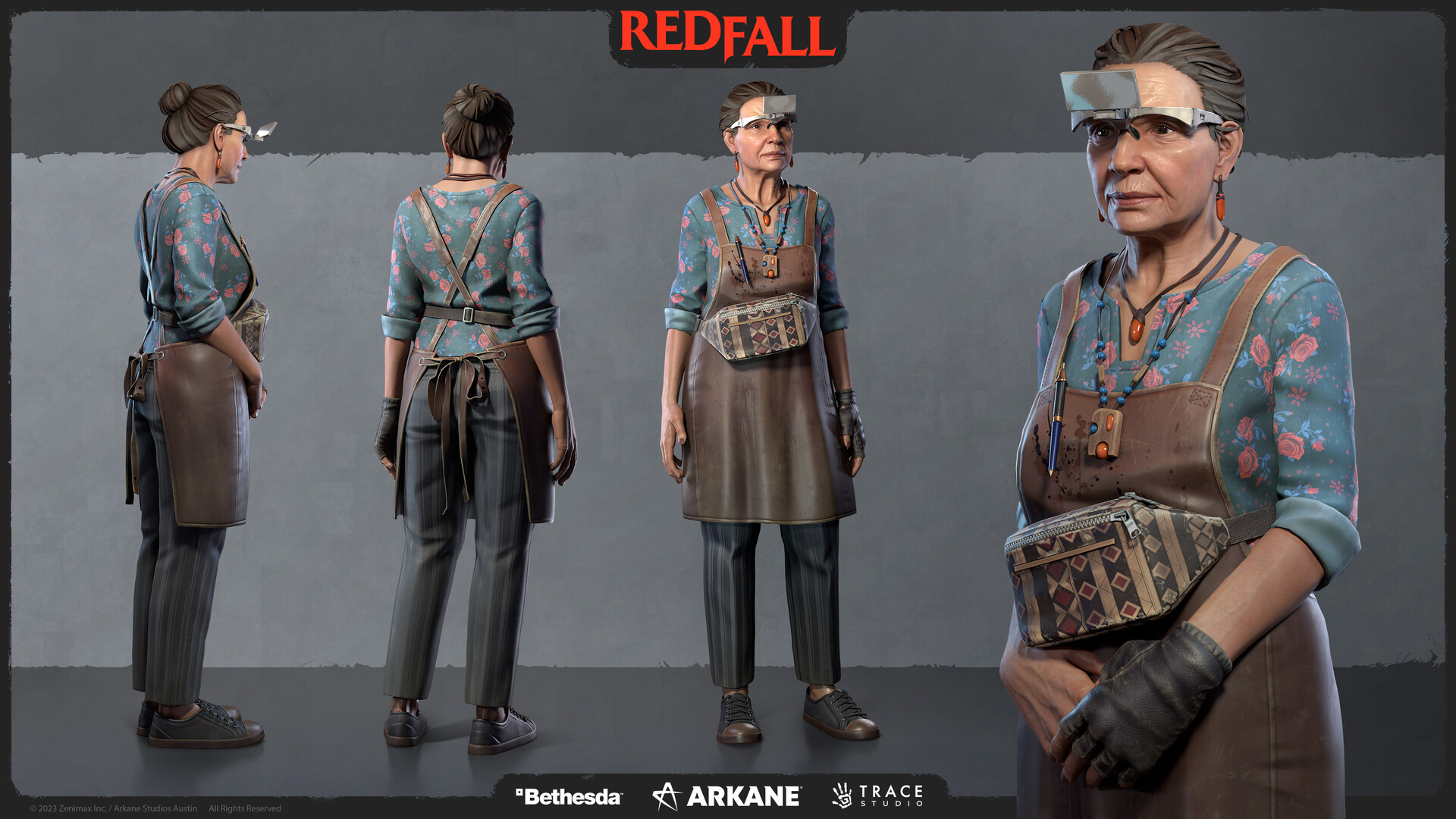 TRACE studio - Redfall: Character Assets