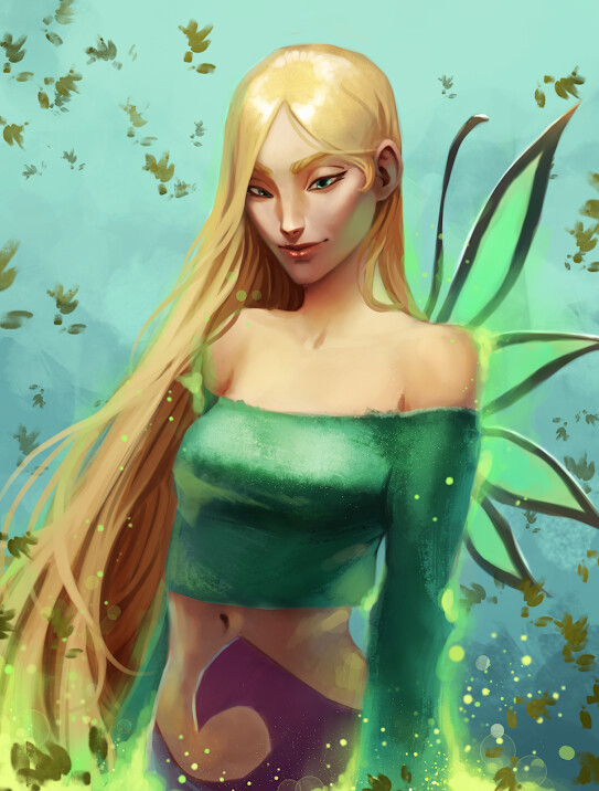 ArtStation - CORNELIA- W.I.T.C.H FANART