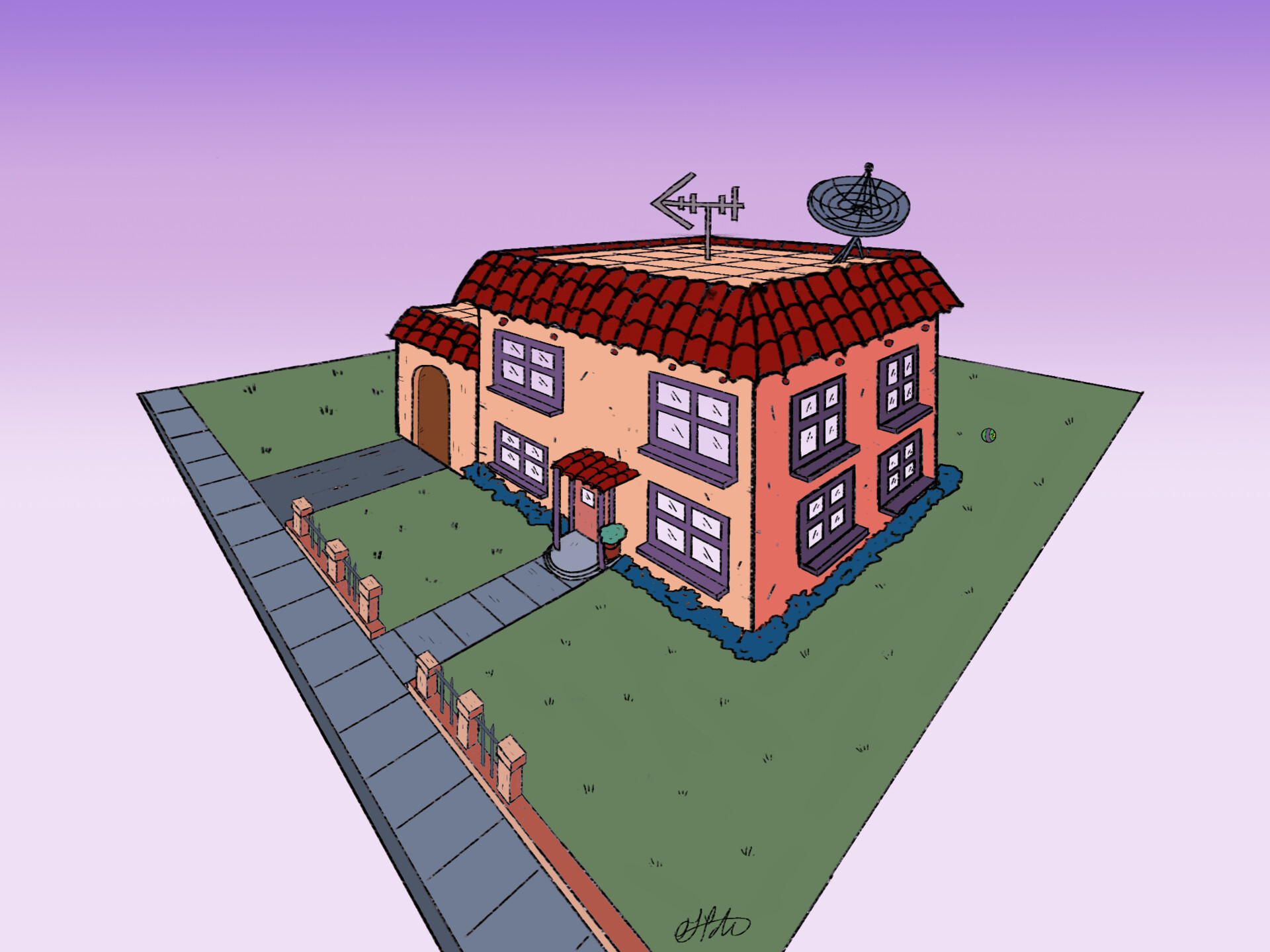 Oliver Tate - Tommy Pickle's House - Rugrats