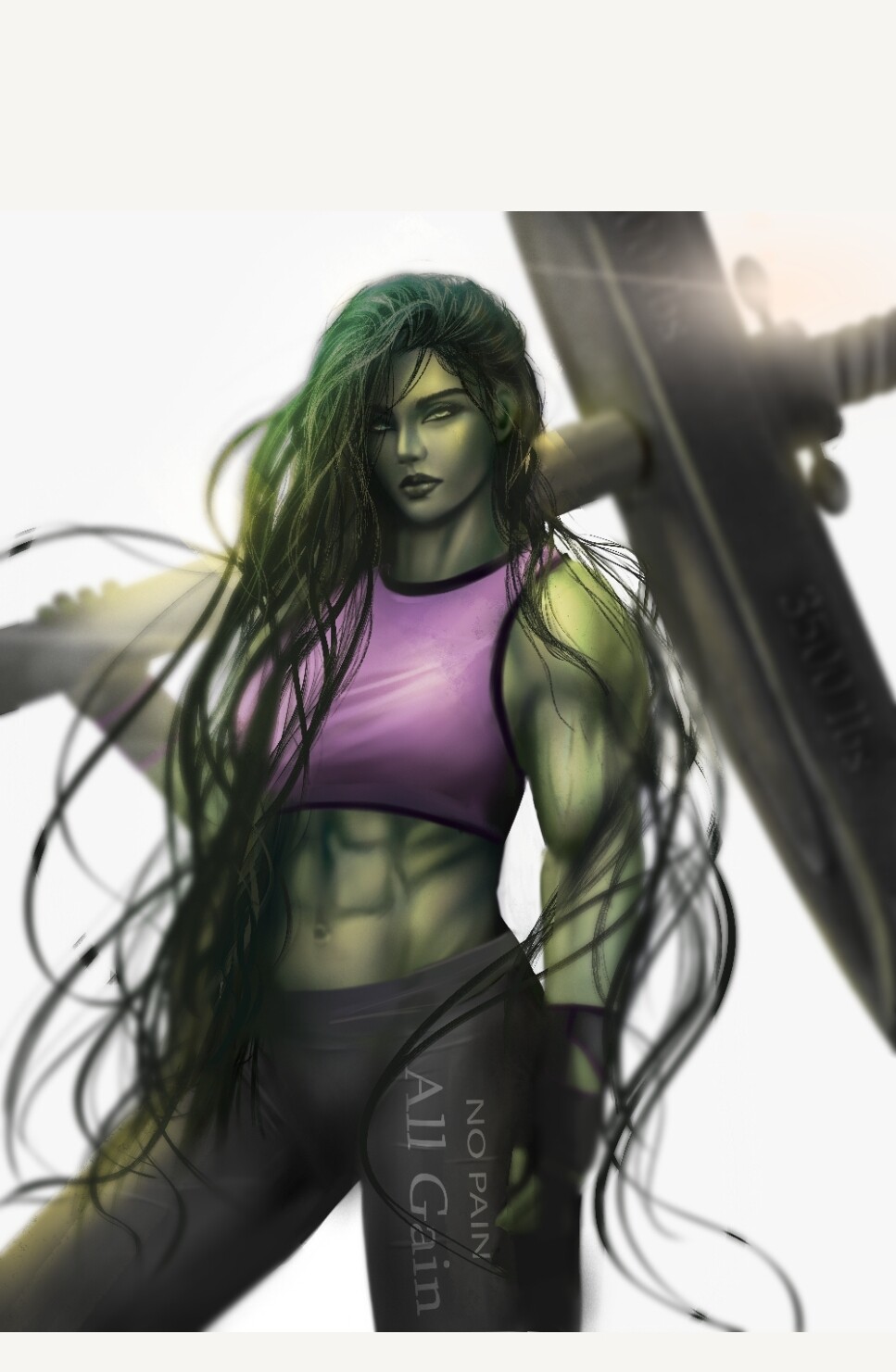 ArtStation - She Hulk Fan Art