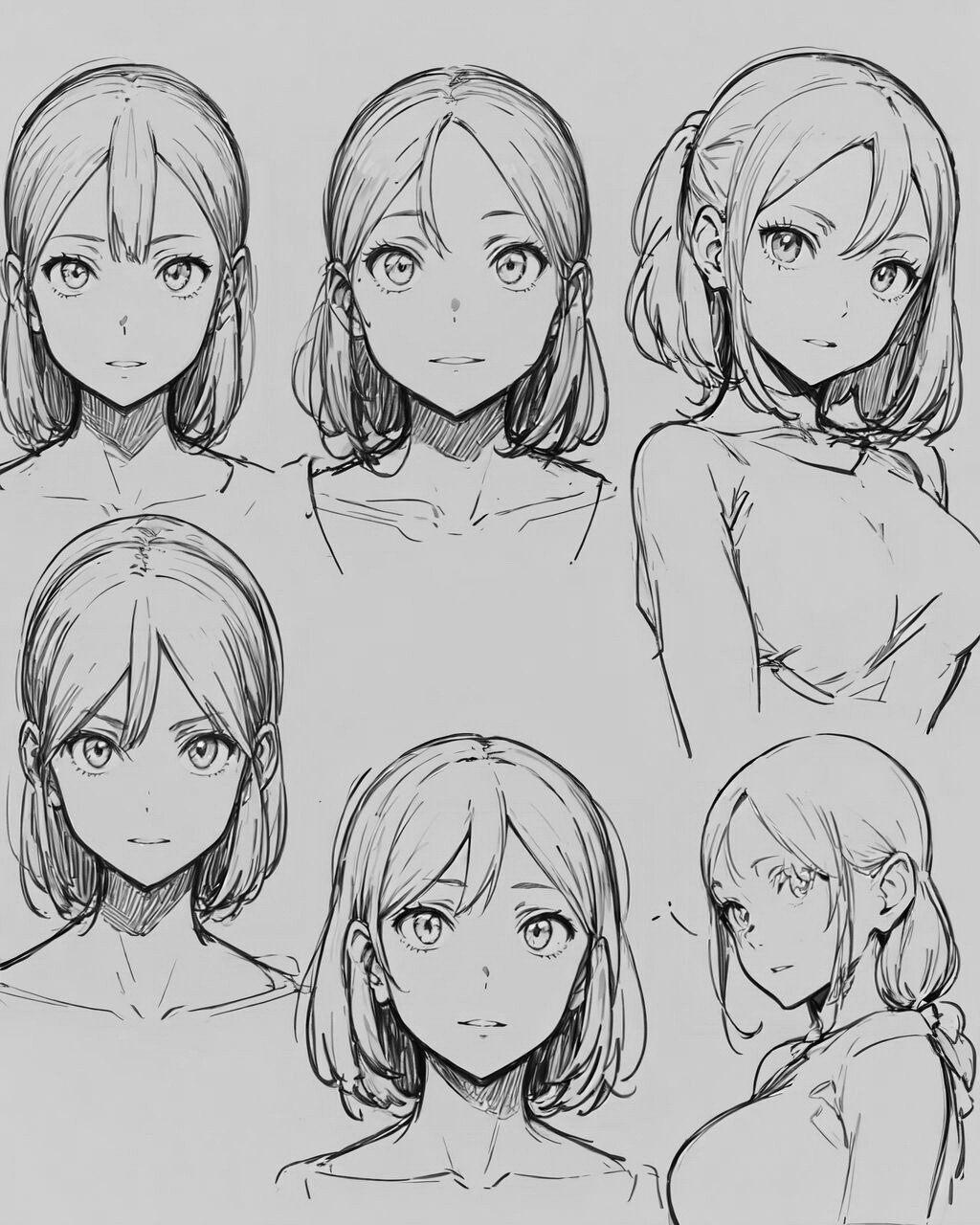 4k Anime Reference Art For Artists And Enthusiasts 503 Anime Facial