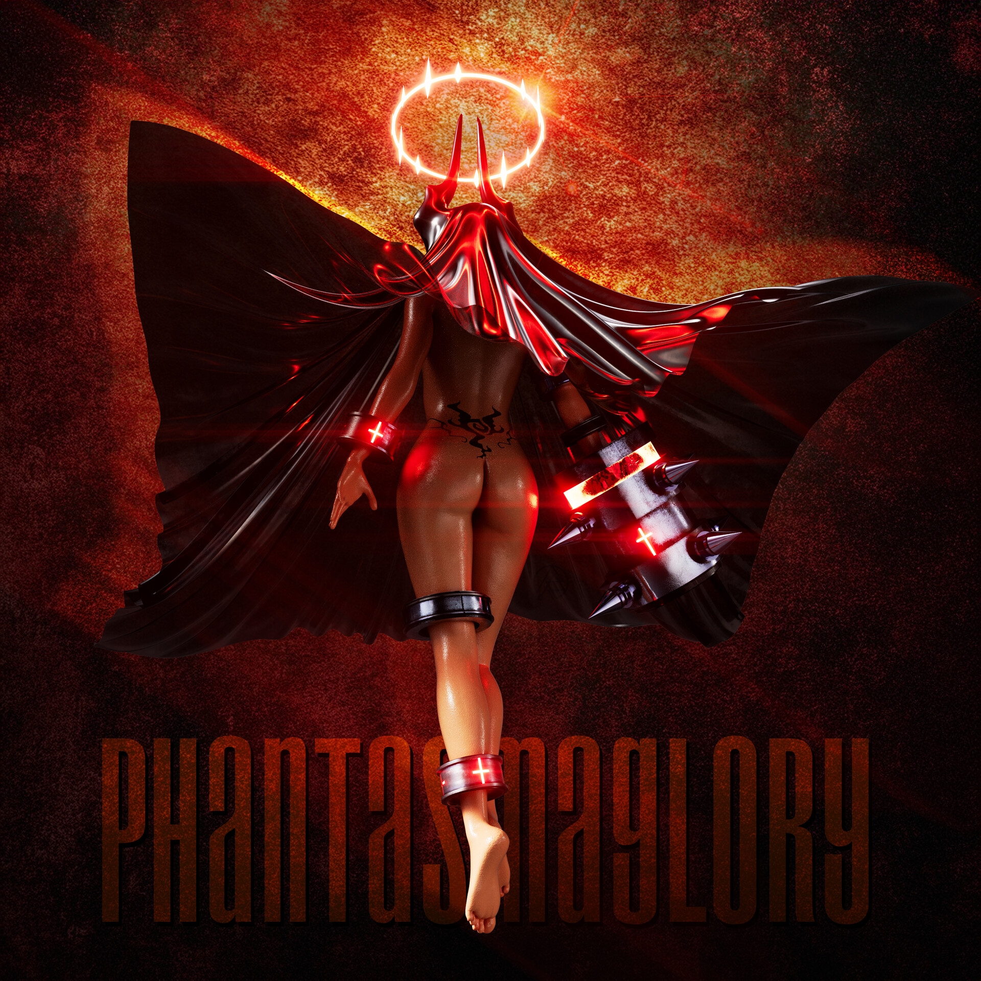 ArtStation - HELLX feat. ESSÉXX - PHANTASMAGLORY - COVER ART