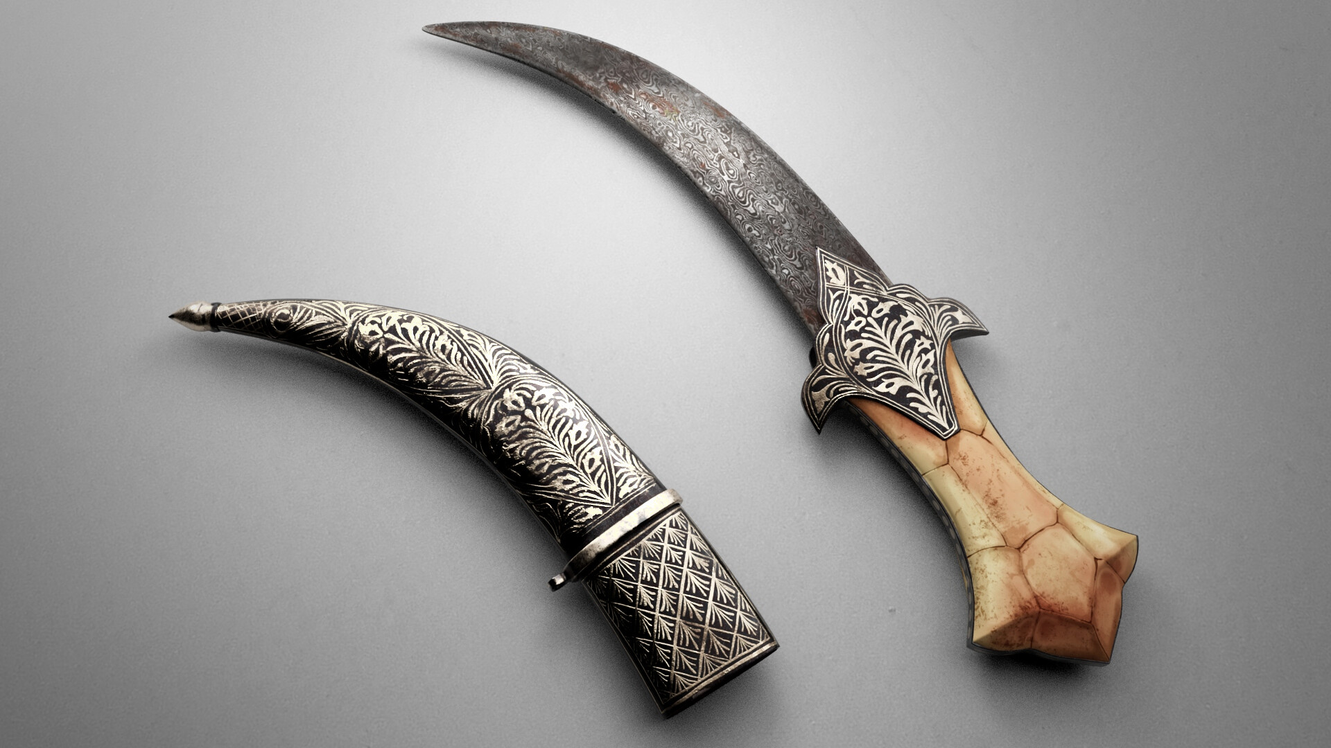 ArtStation - Antique Rajasthani Dagger