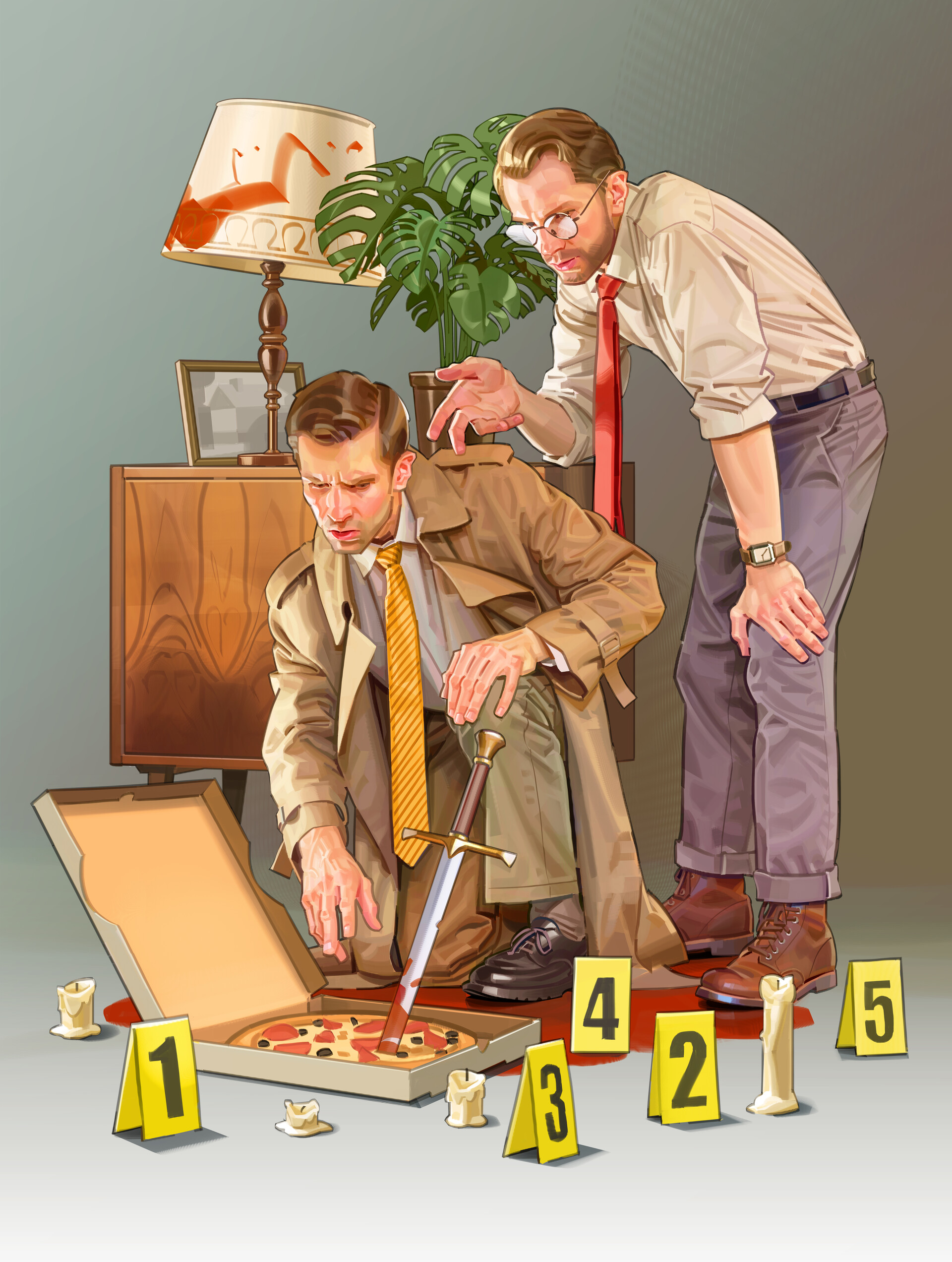 ArtStation - Crime scene