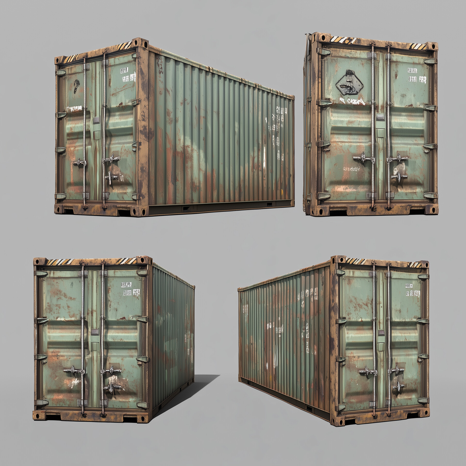 ArtStation - Call of Duty Shipping Containers