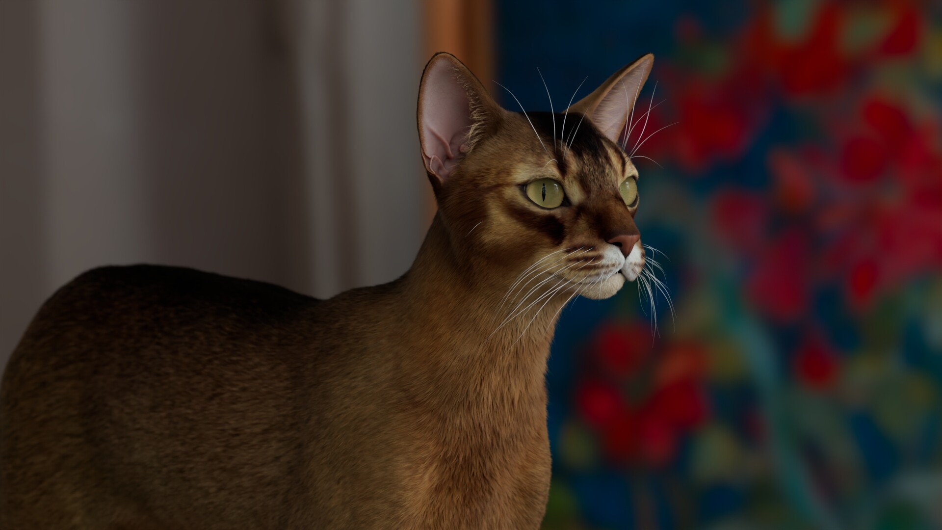 ArtStation - Abyssinian Cat
