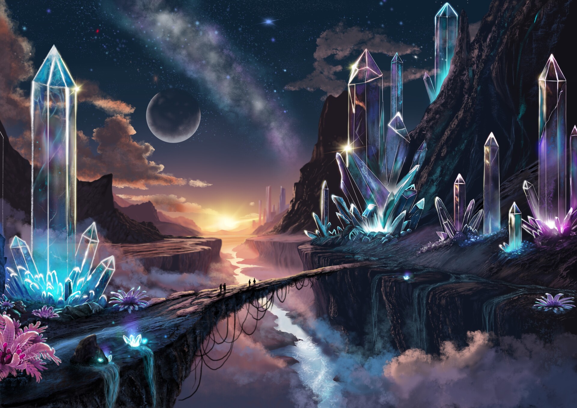 ArtStation - Crystal Valley