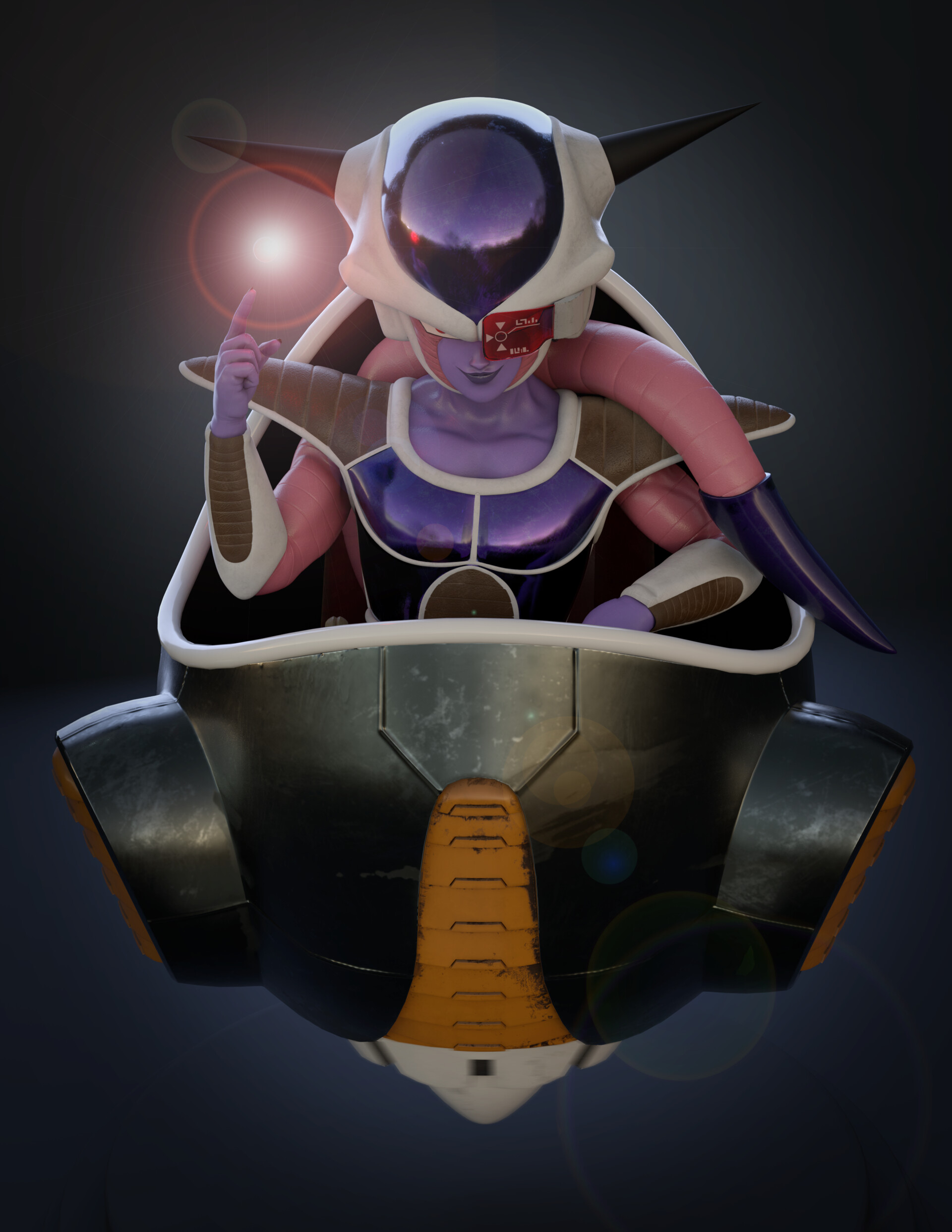 ArtStation - Frieza Fan Art