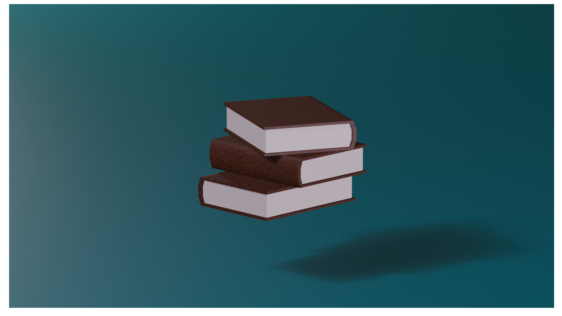 ArtStation - Minimalist Low-Poly Books