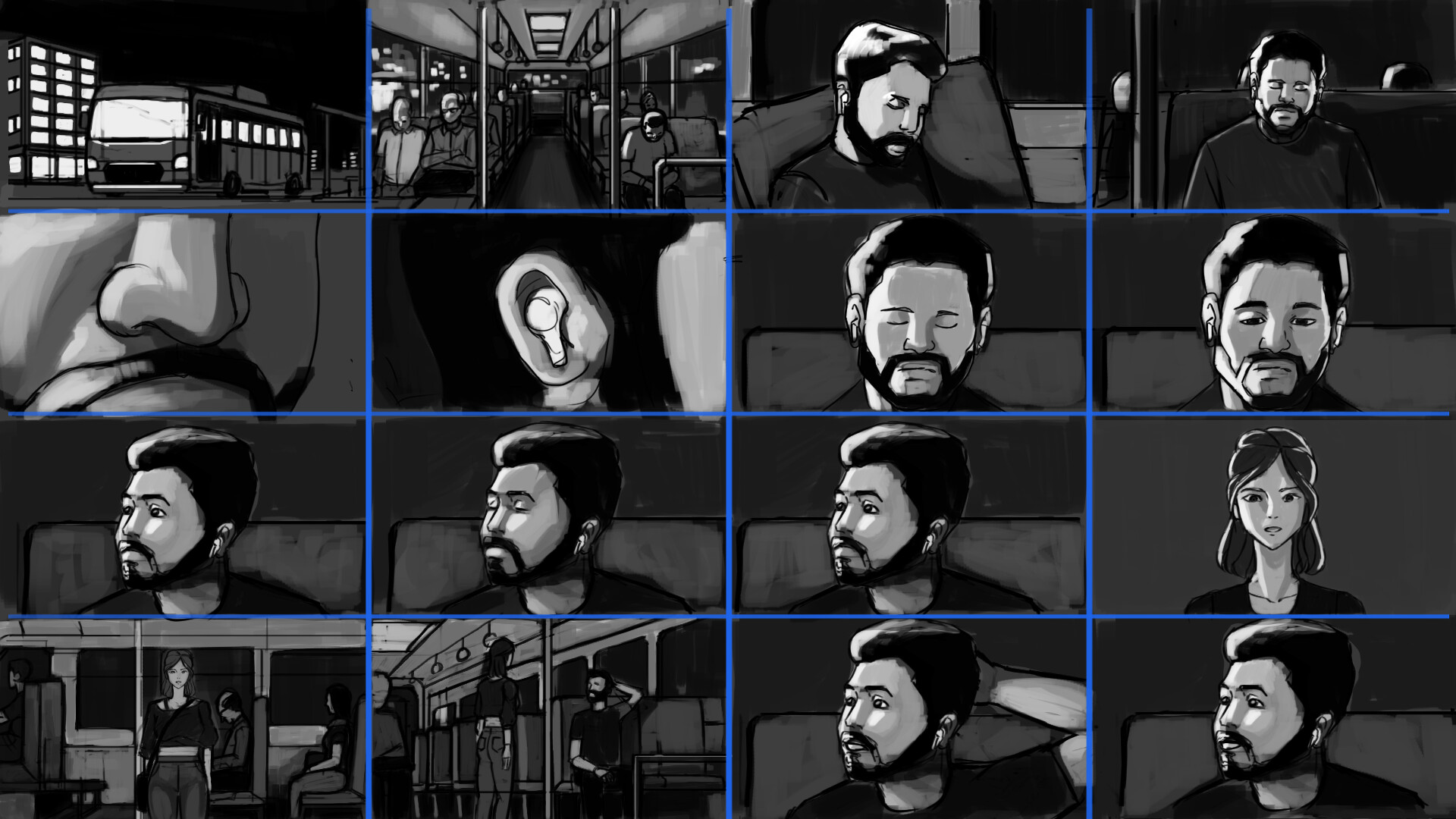 ArtStation - Storyboard for 2D animation
