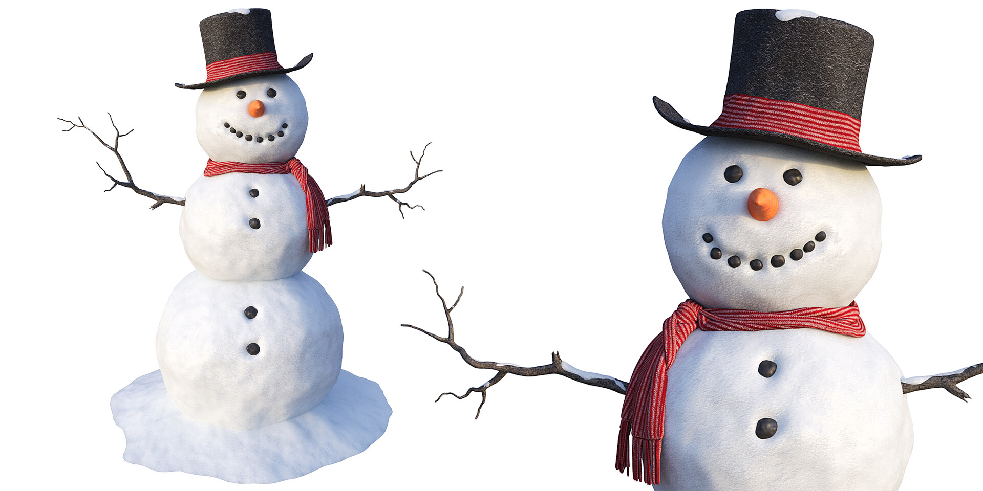 Paz - Snowman 4K PBR