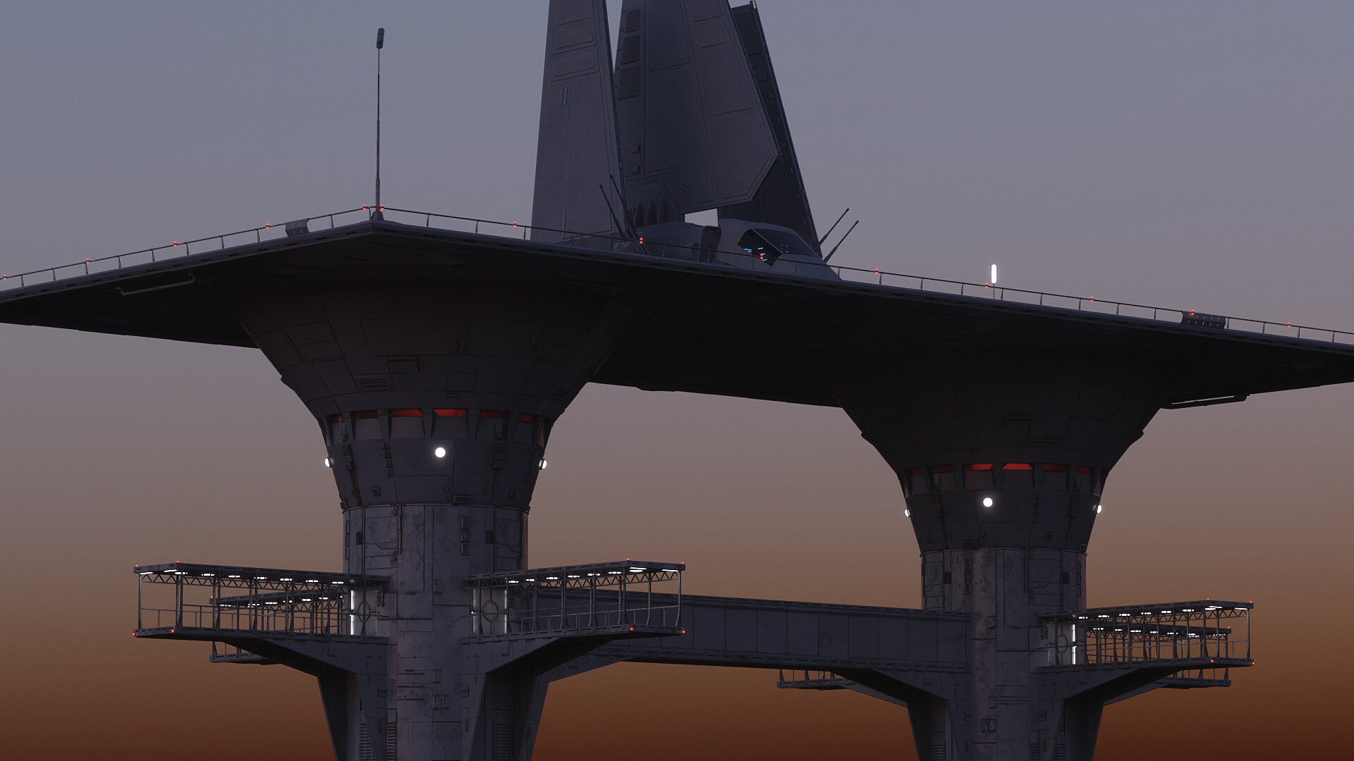 ArtStation - Endor Landing Platform