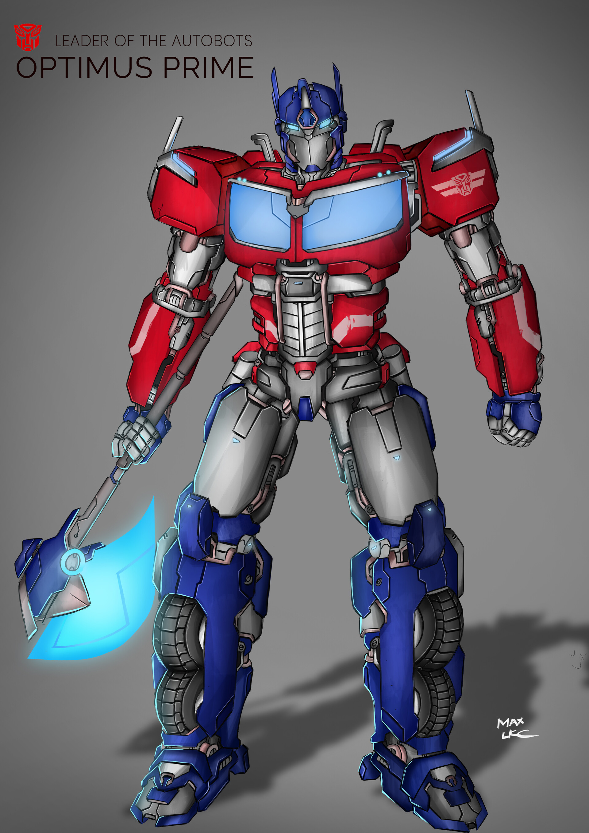 Transformers Optimus Prime Concept Art