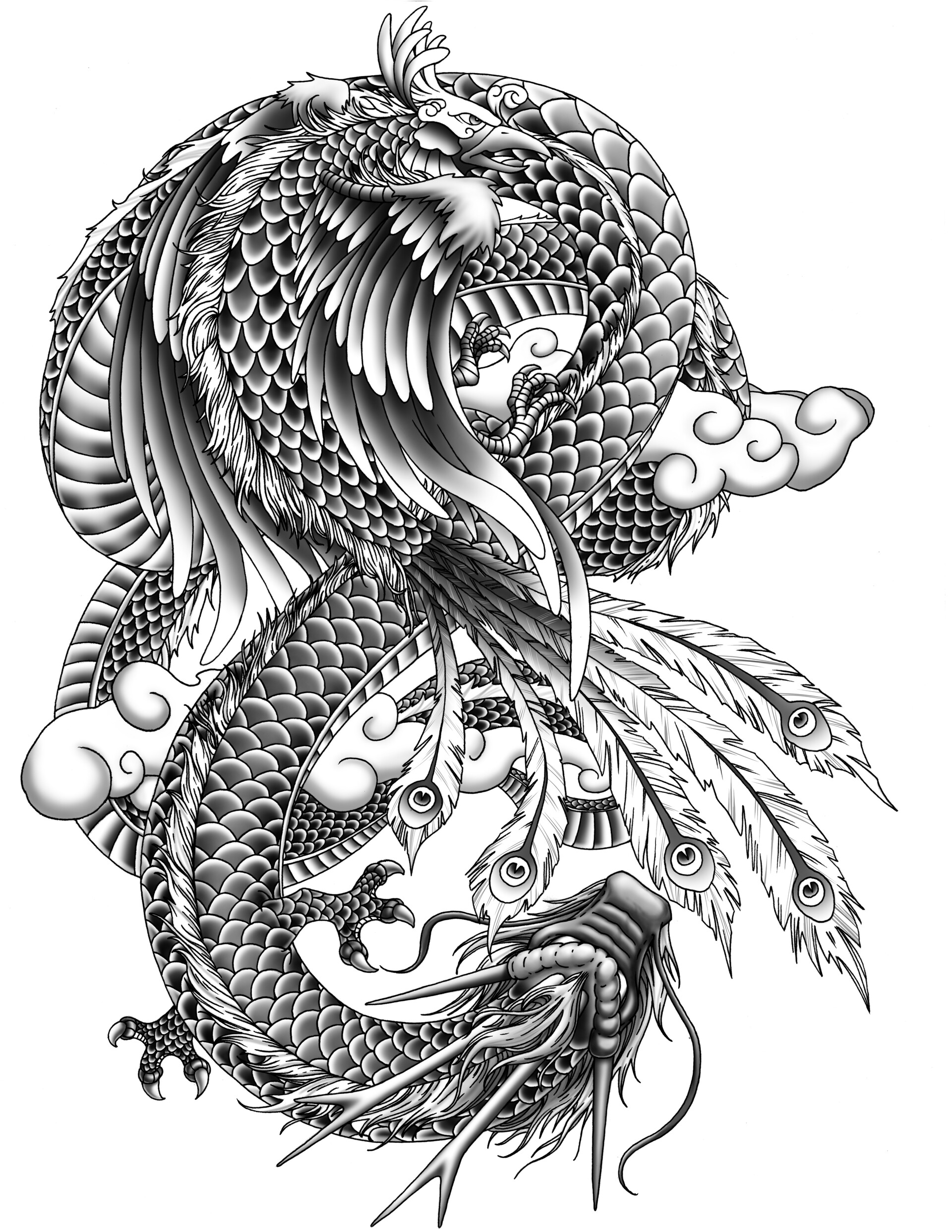 ryu dragon wallpaper