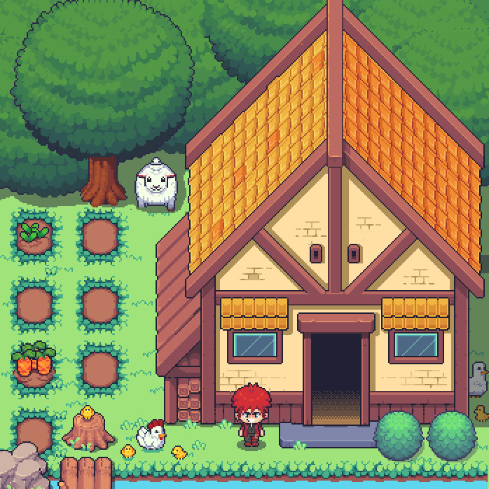 ArtStation - Pixel Art Farm