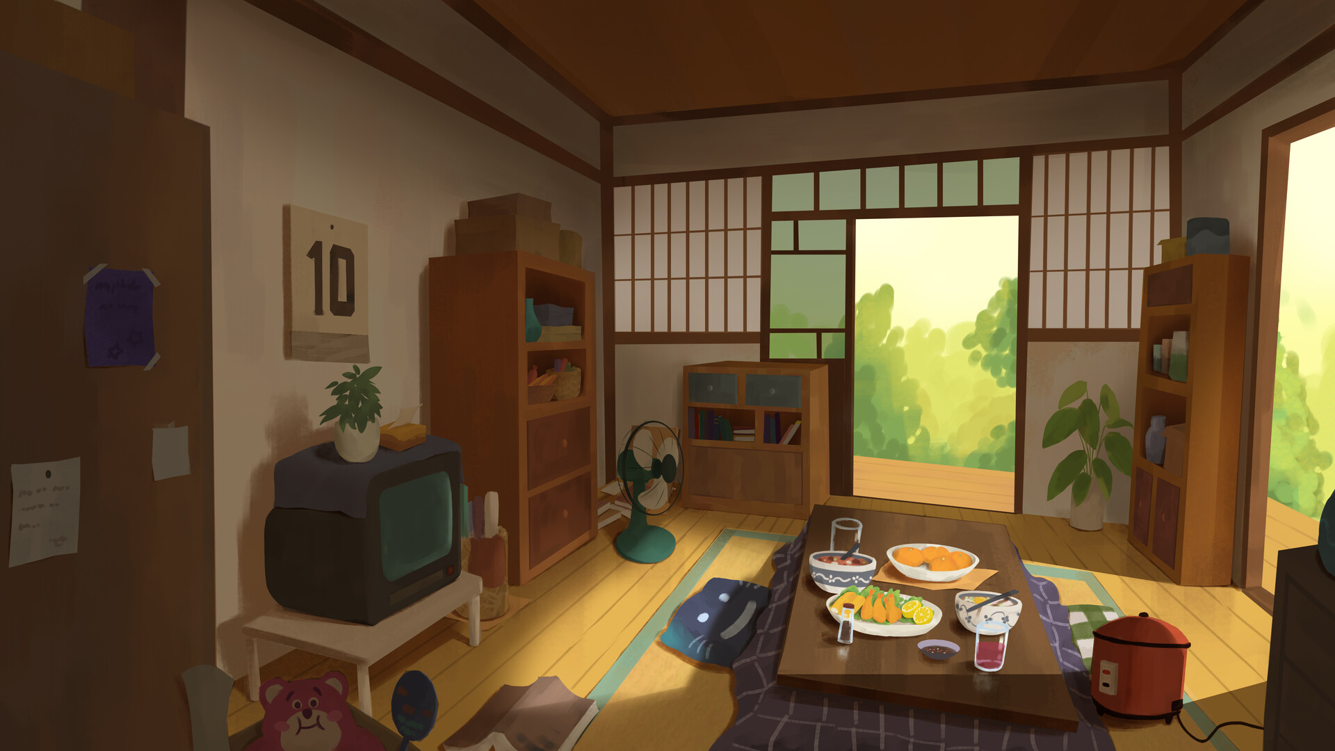 ArtStation - BG: Room