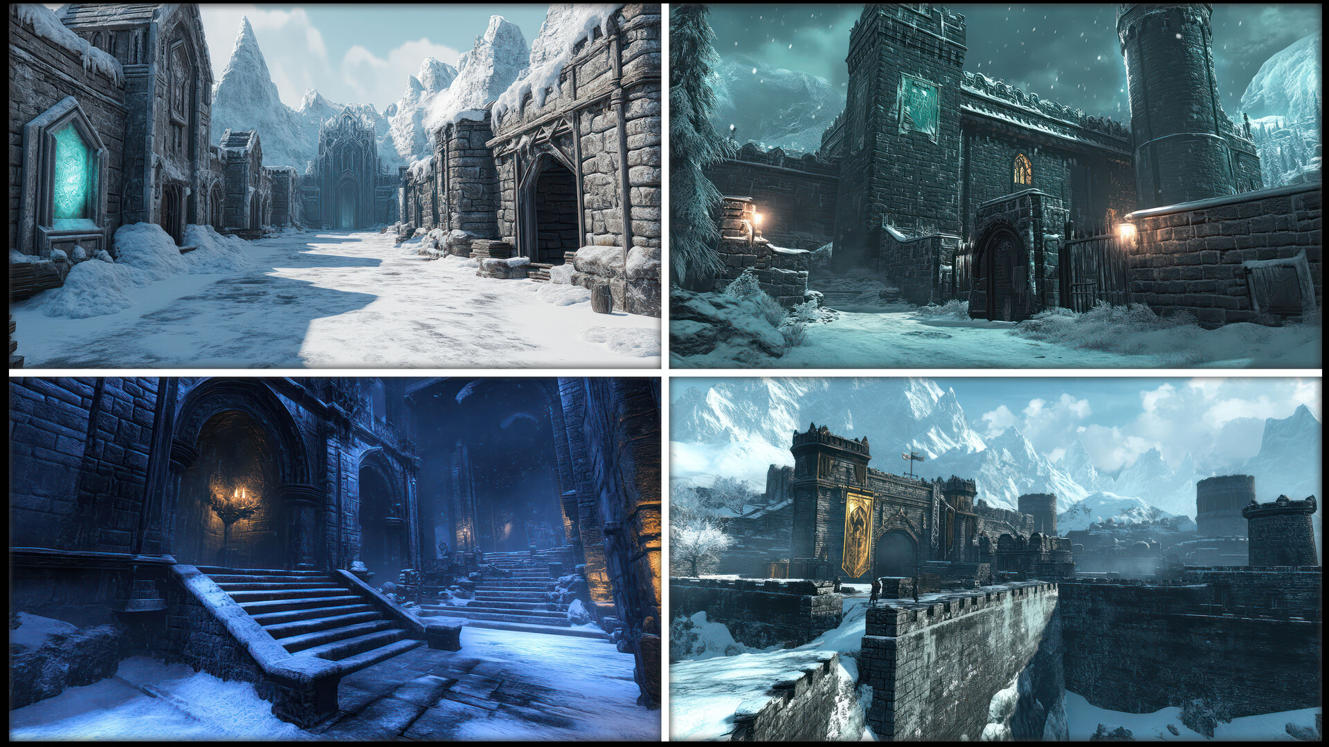 Ferial Concept - 🔹240 Frozen Citadel - Environment Concept Reference ...