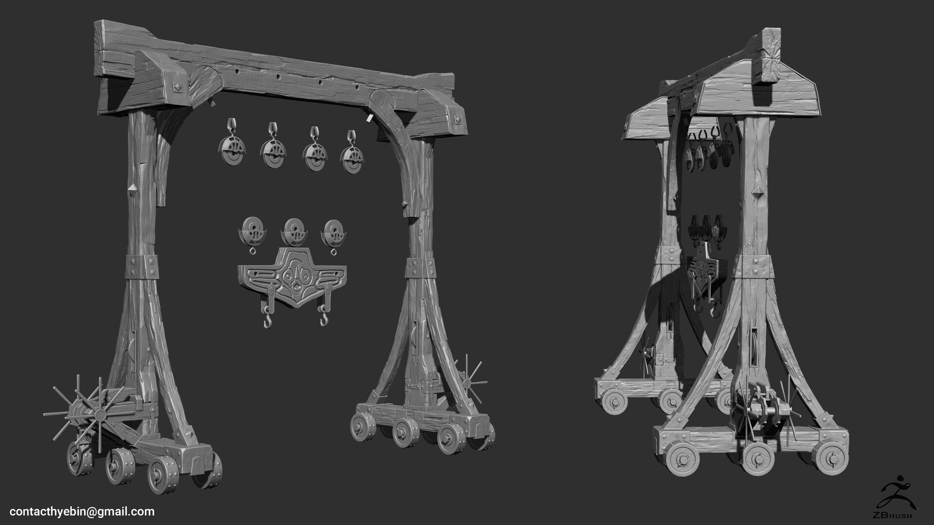 Park hyebin - God of War Ragnarök Prop - fan art