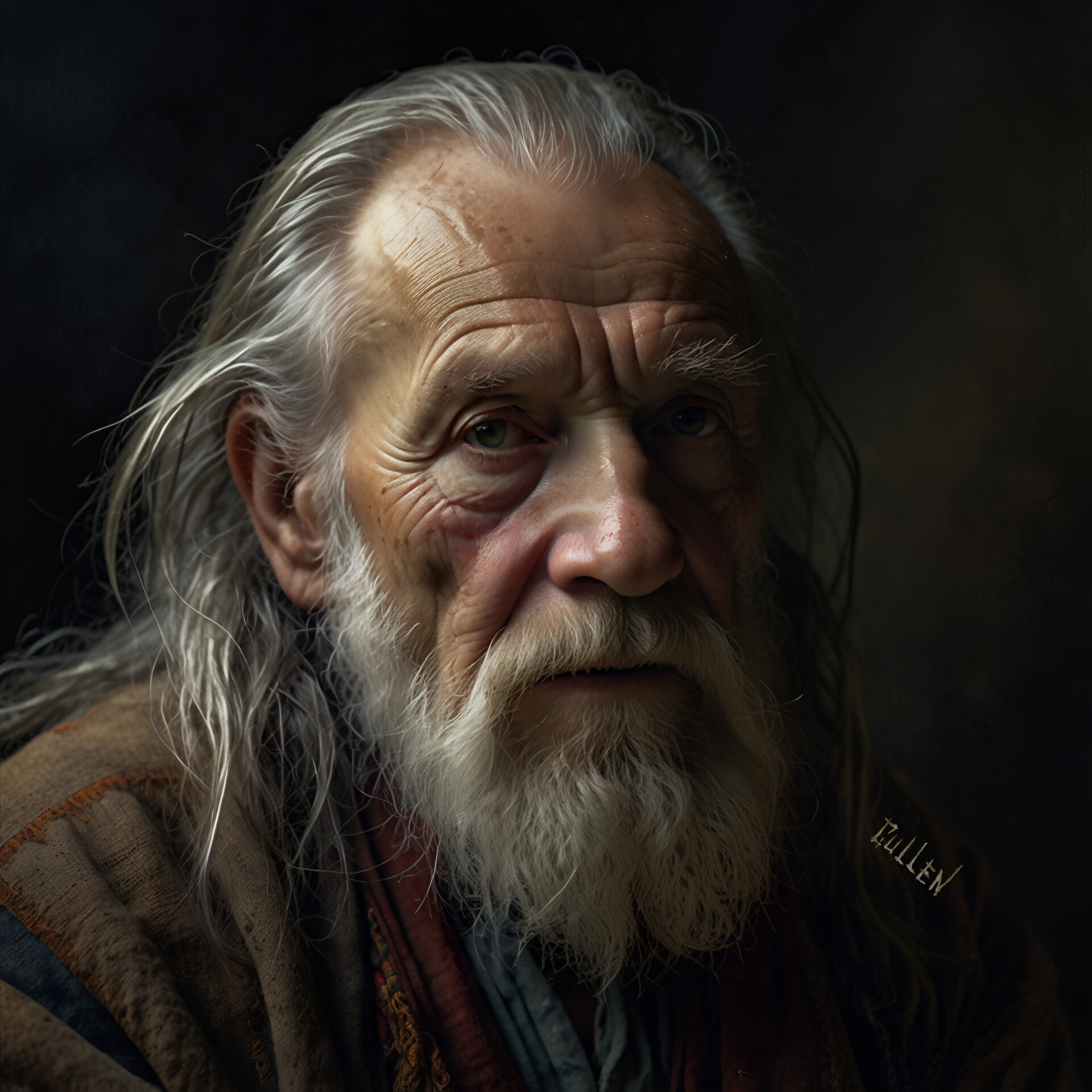 ArtStation - Old Wise Man