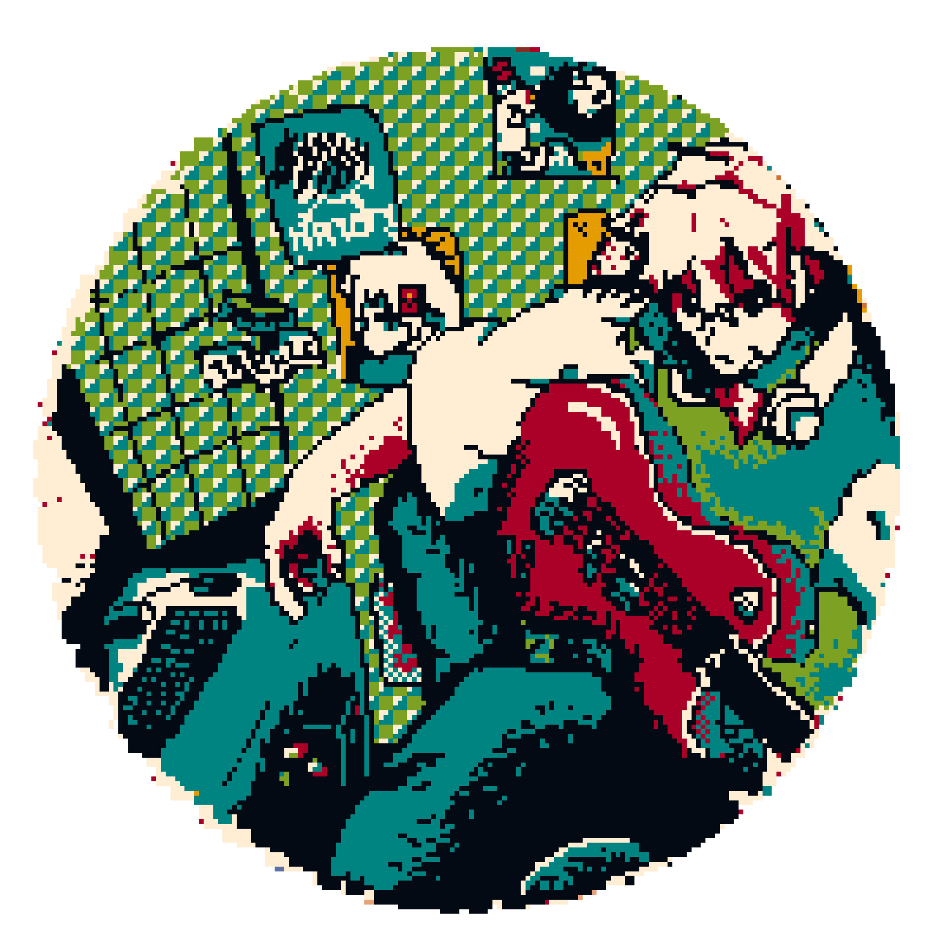 ArtStation - Overdose - natori (Trickle Ver.) [Fan Pixel Art]