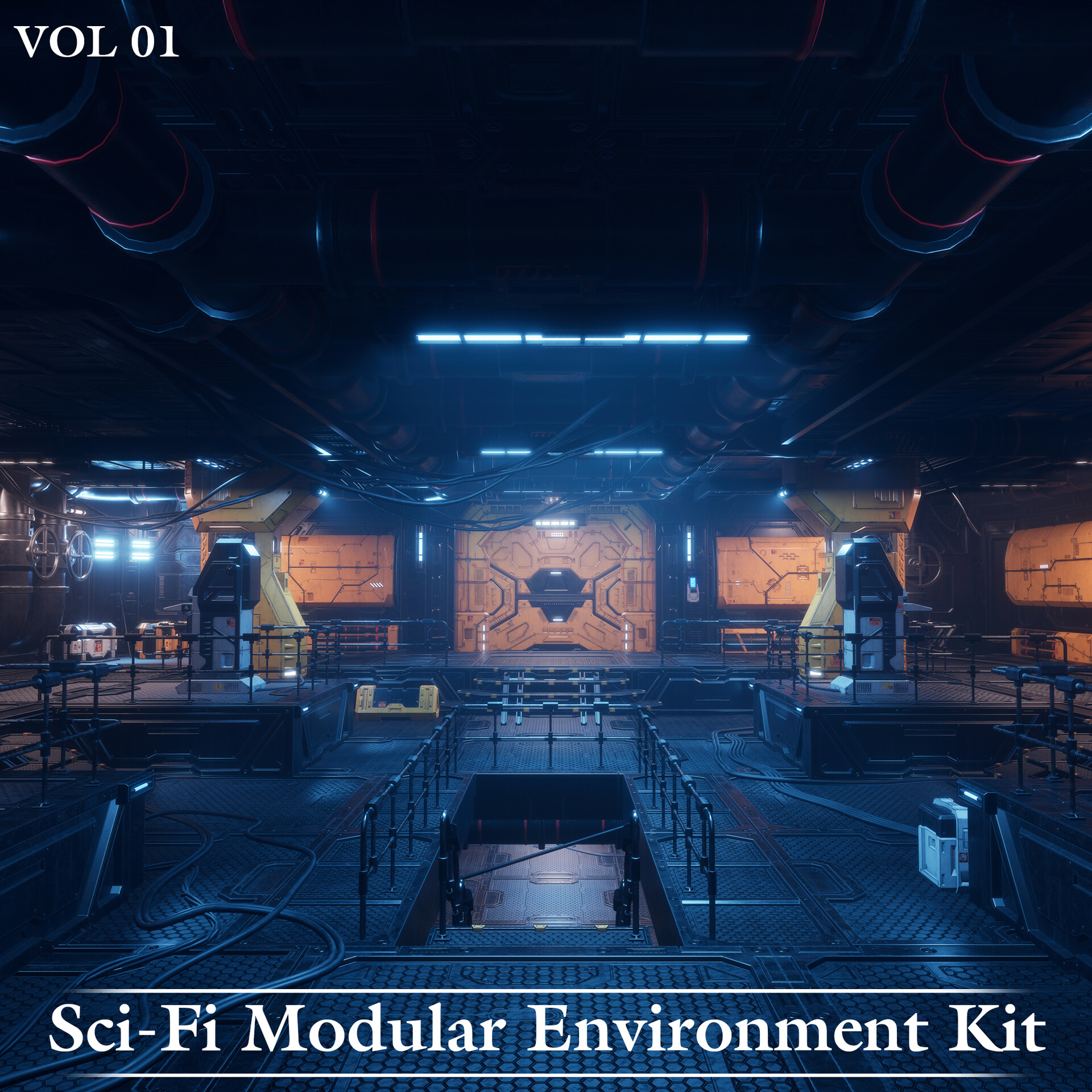Hossein Heydari - Sci-Fi Modular Environment Kit VOL01