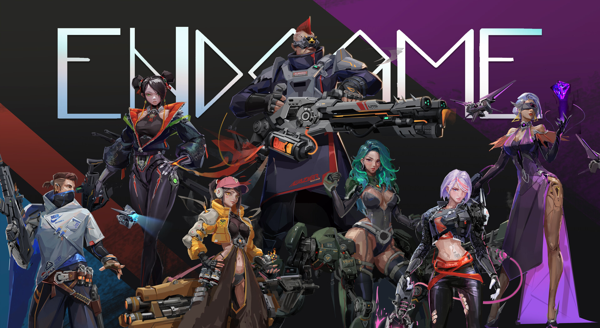 ArtStation - ENGAME-《终极游戏》