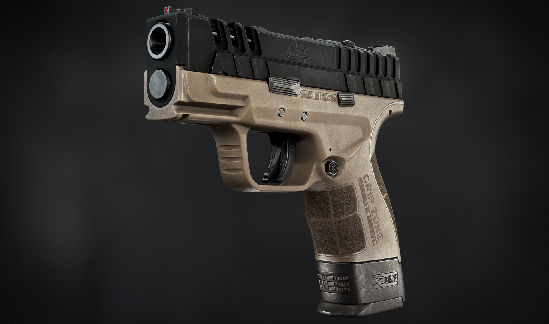 ArtStation - Springfield XD Mod.2 (DV8 tuning)
